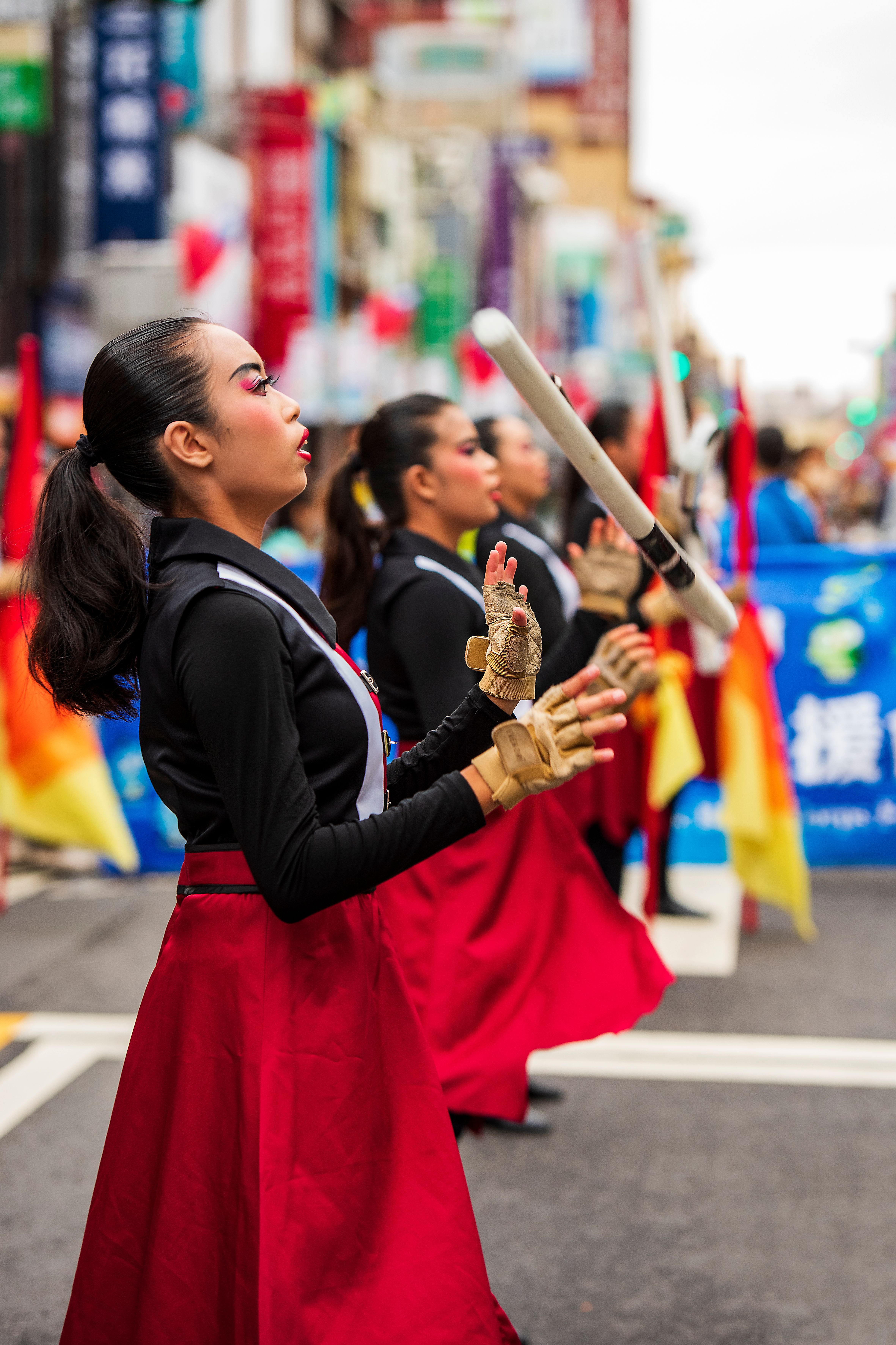 Women Performing in a City · Free Stock Photo