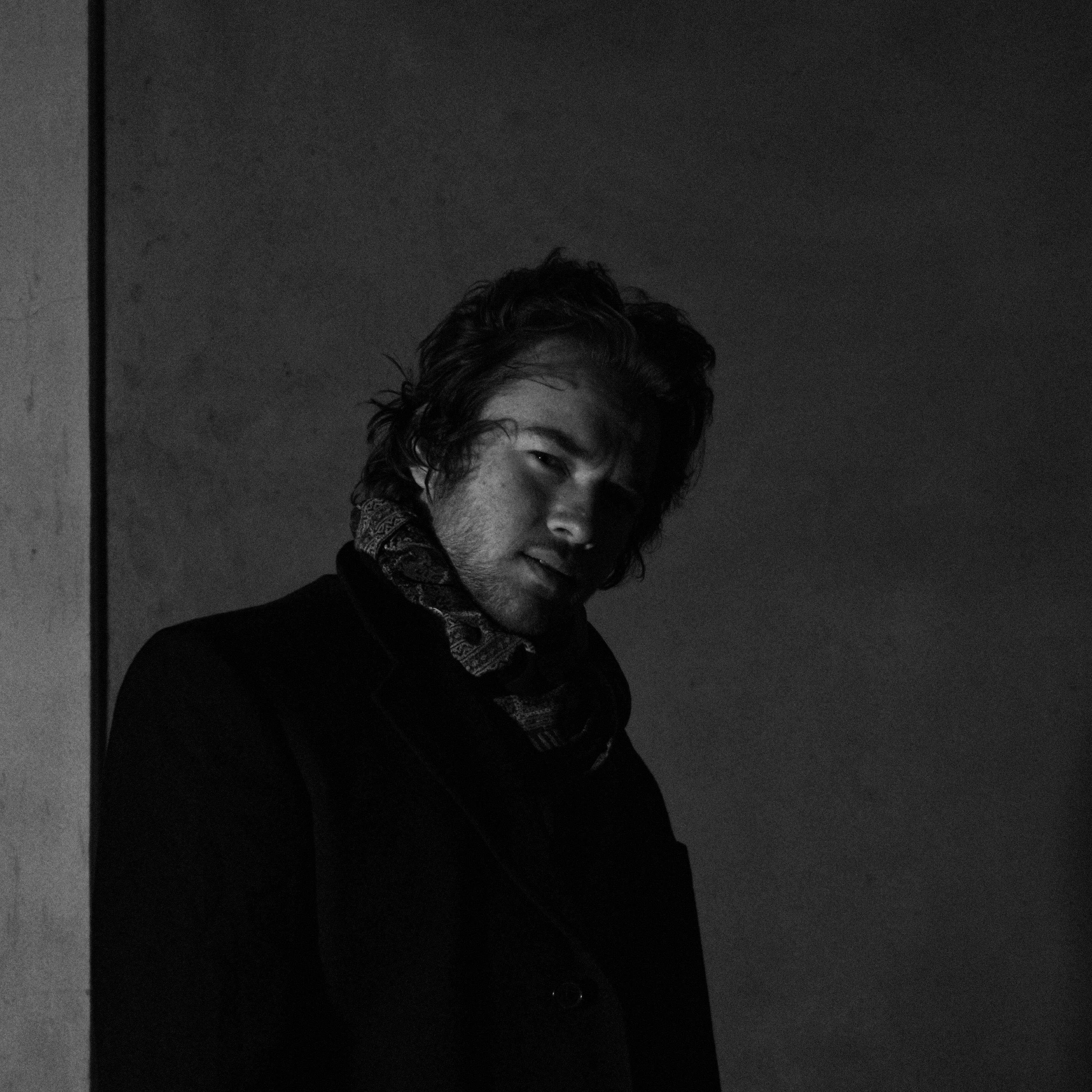 Grayscale Photo of a Man · Free Stock Photo