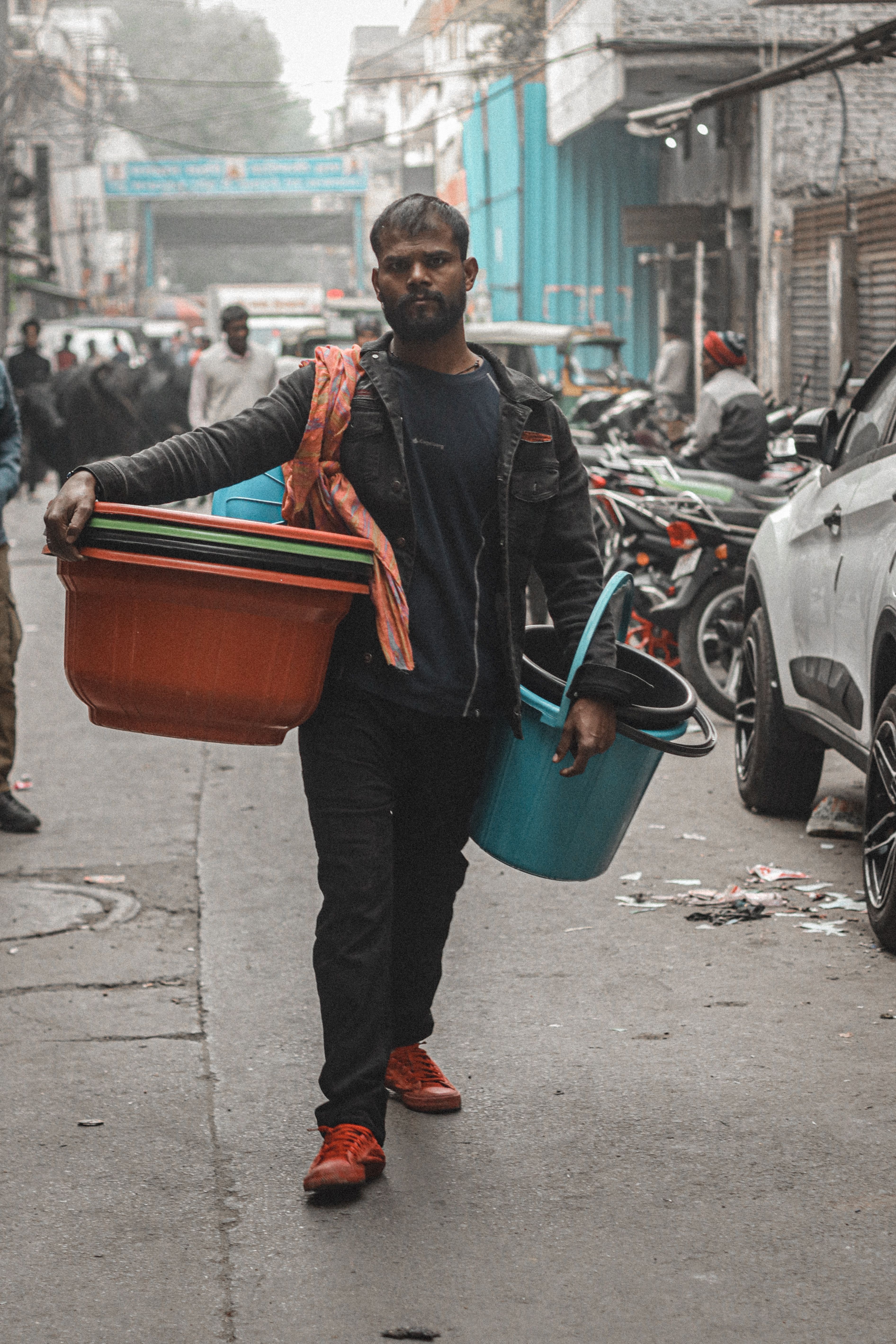 Person Carrying Vegetables · Free Stock Photo