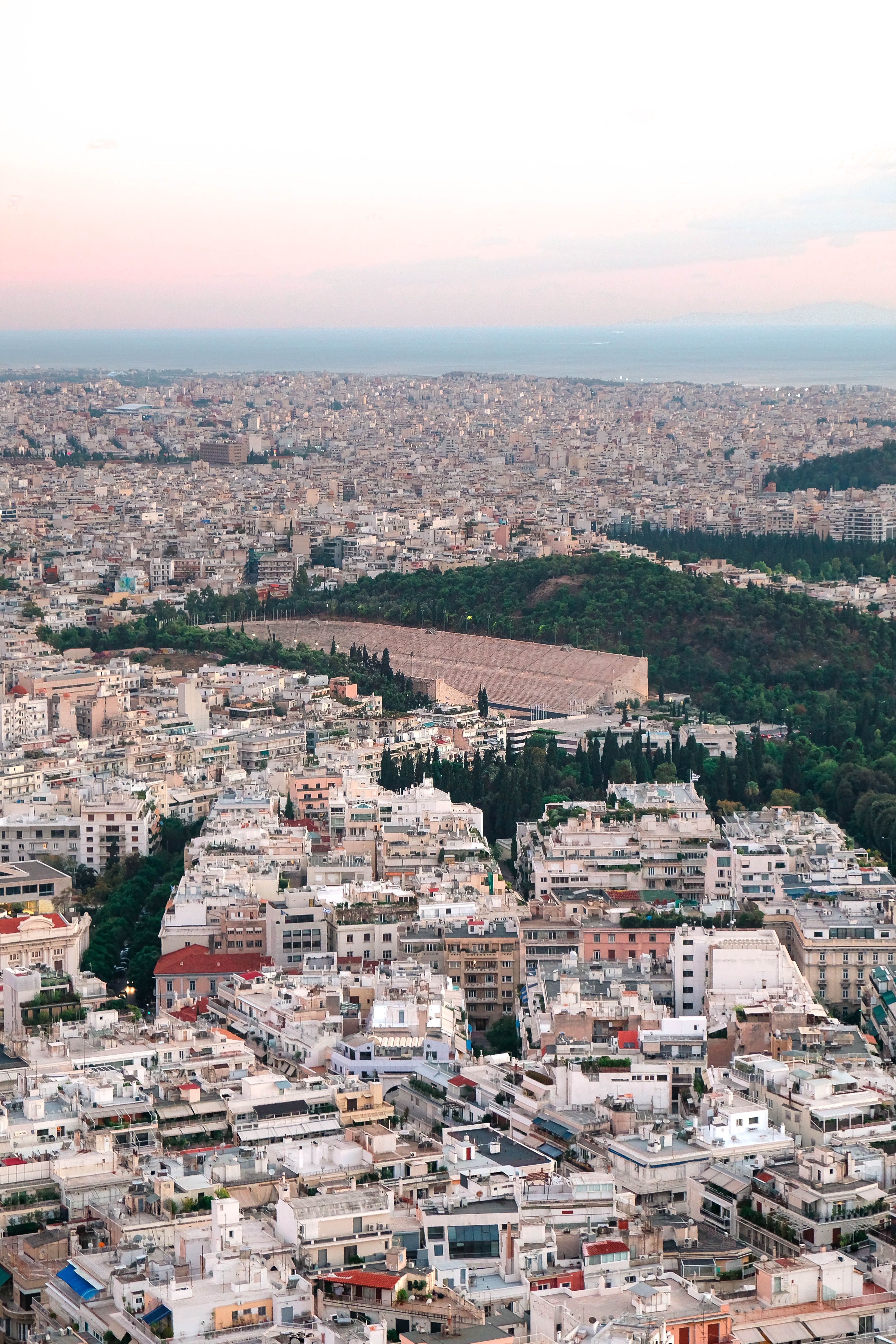 Birds Eye View of Athens · Free Stock Photo