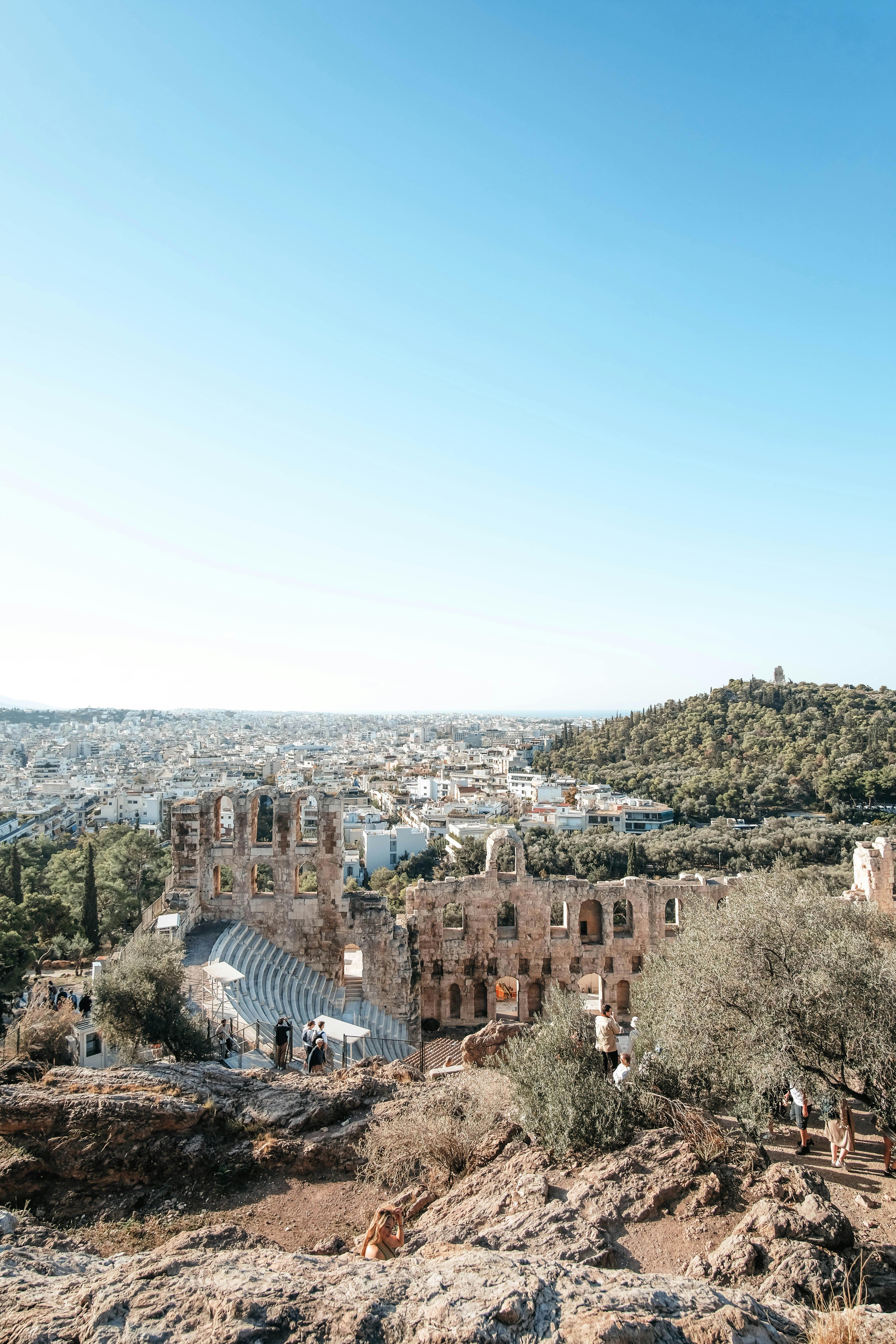Ancient Amphitheater in Athens · Free Stock Photo