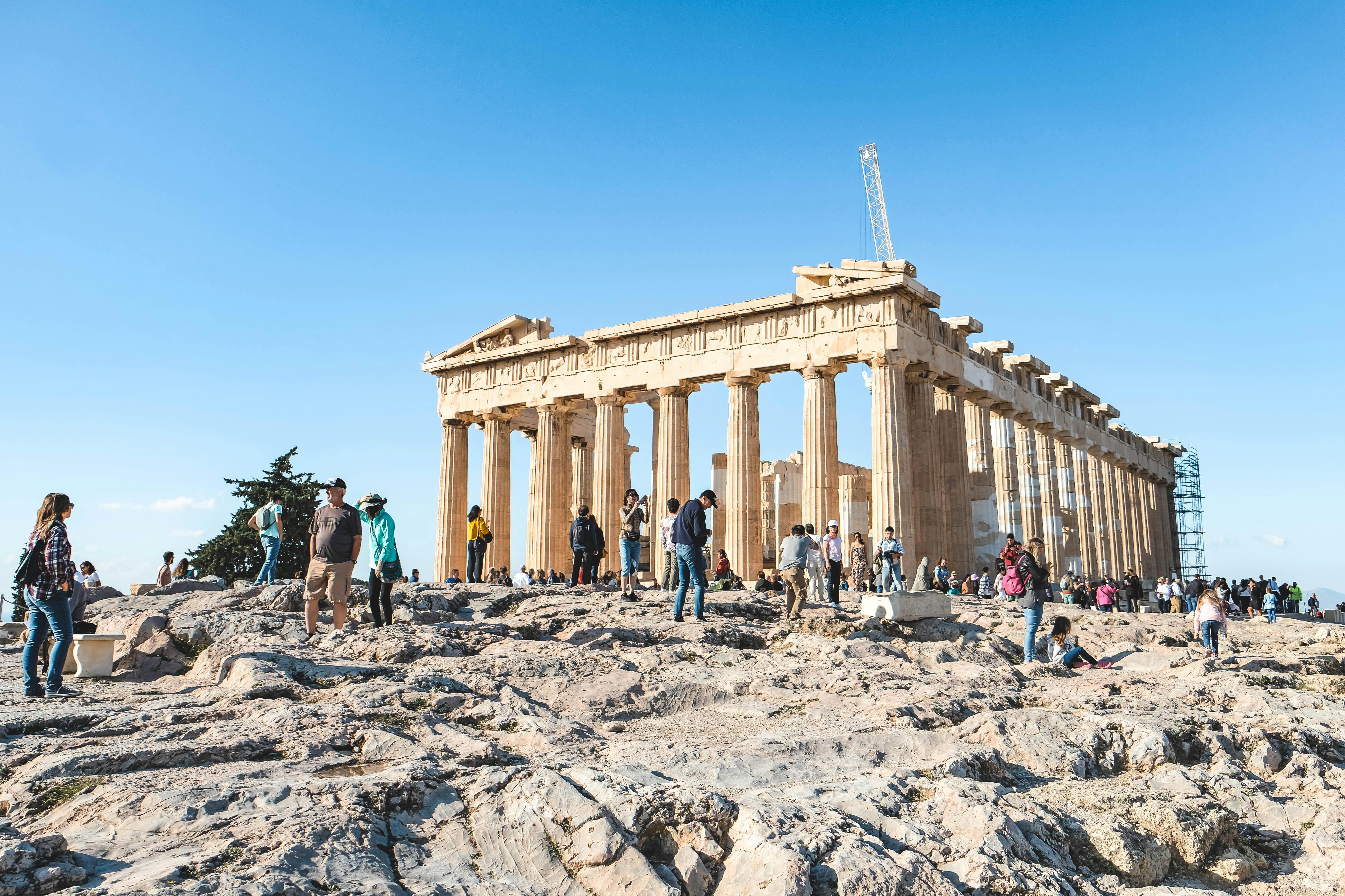 Parthenon on a Hill in Athens · Free Stock Photo