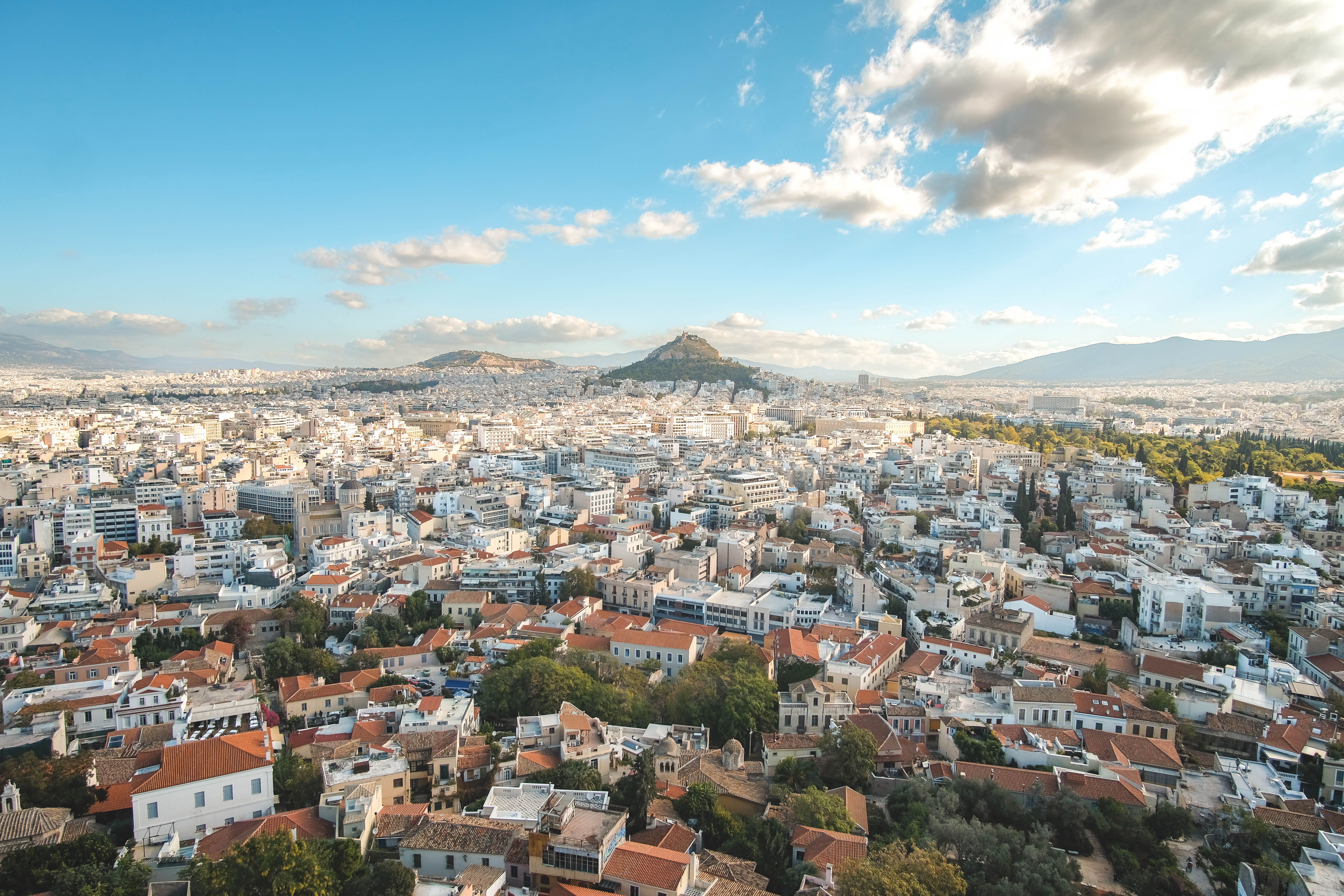 An Aerial Shot of the City of Athens · Free Stock Photo