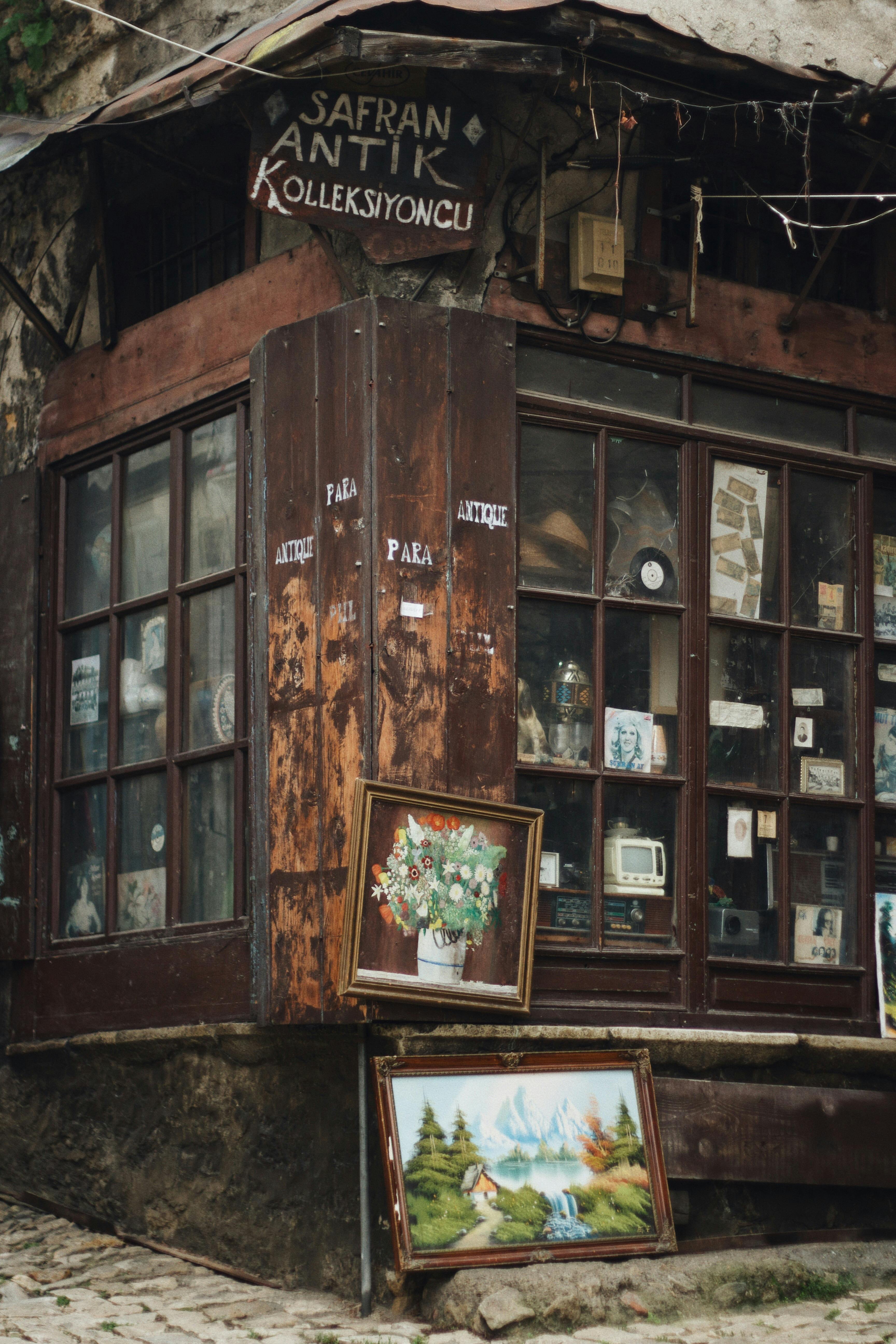Elegant Facade of Fancy Shops · Free Stock Photo
