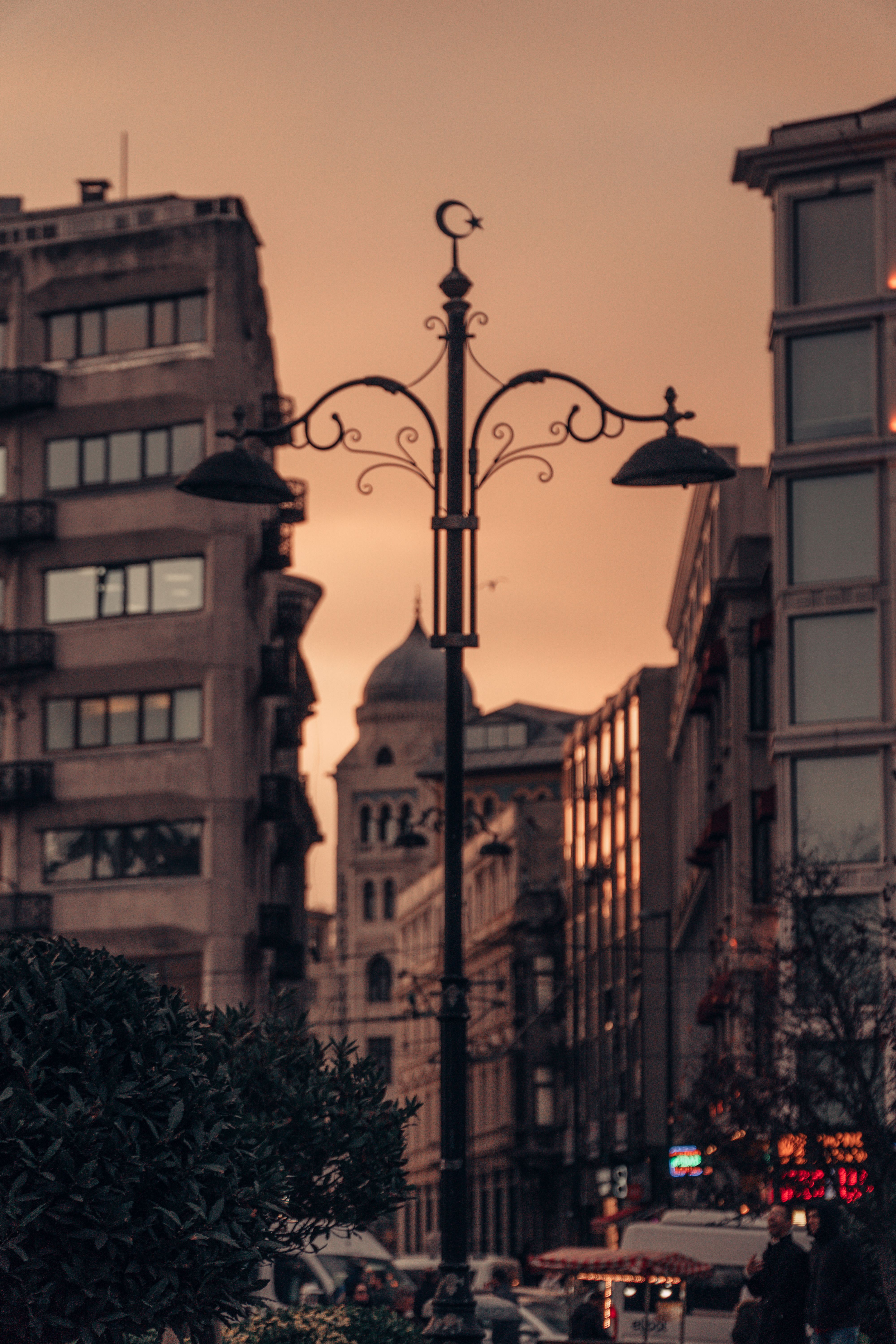 A Street Lamp in a City · Free Stock Photo
