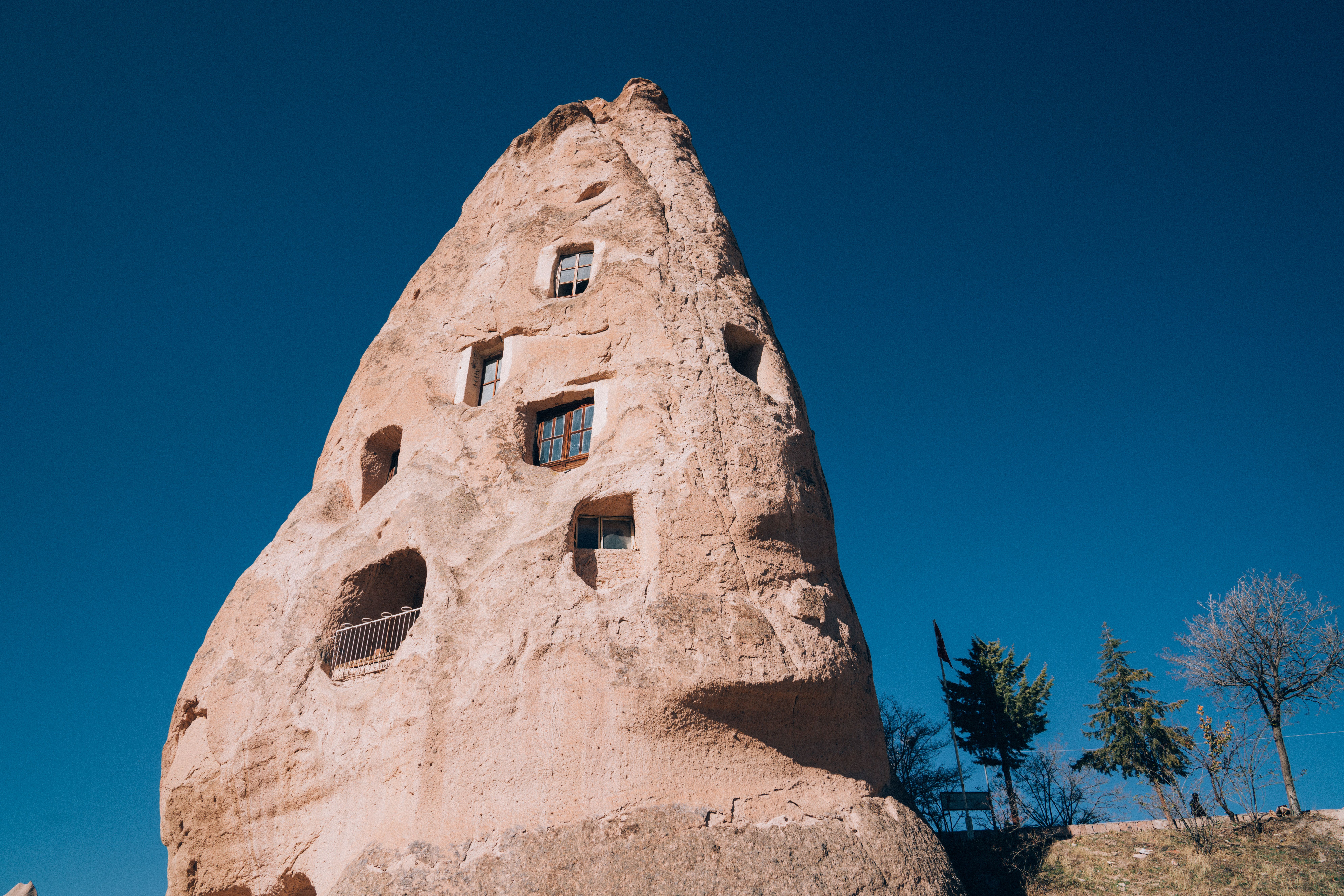 Rock Houses in a Rock in Cappedocia · Free Stock Photo