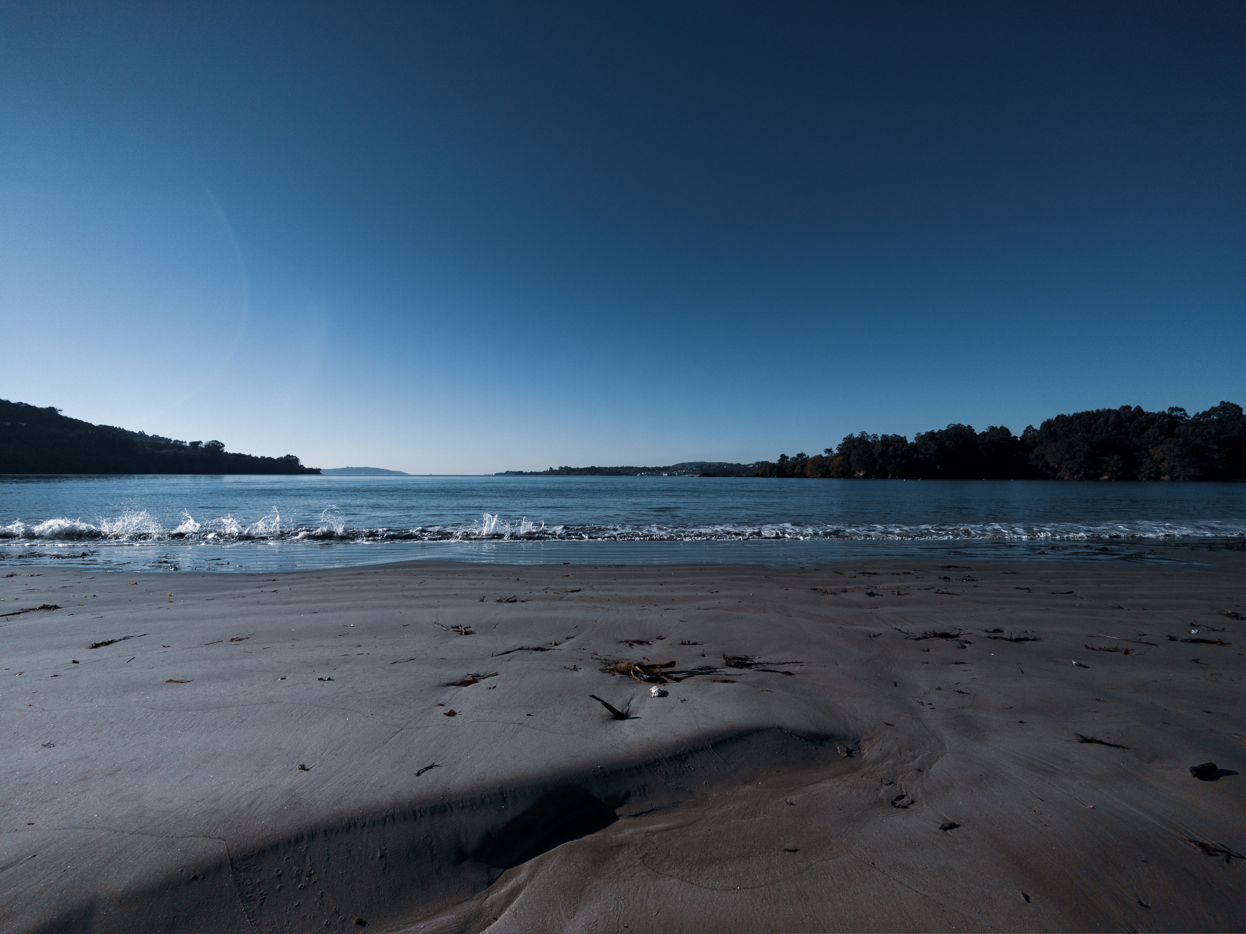 Empty Beach and Sea · Free Stock Photo