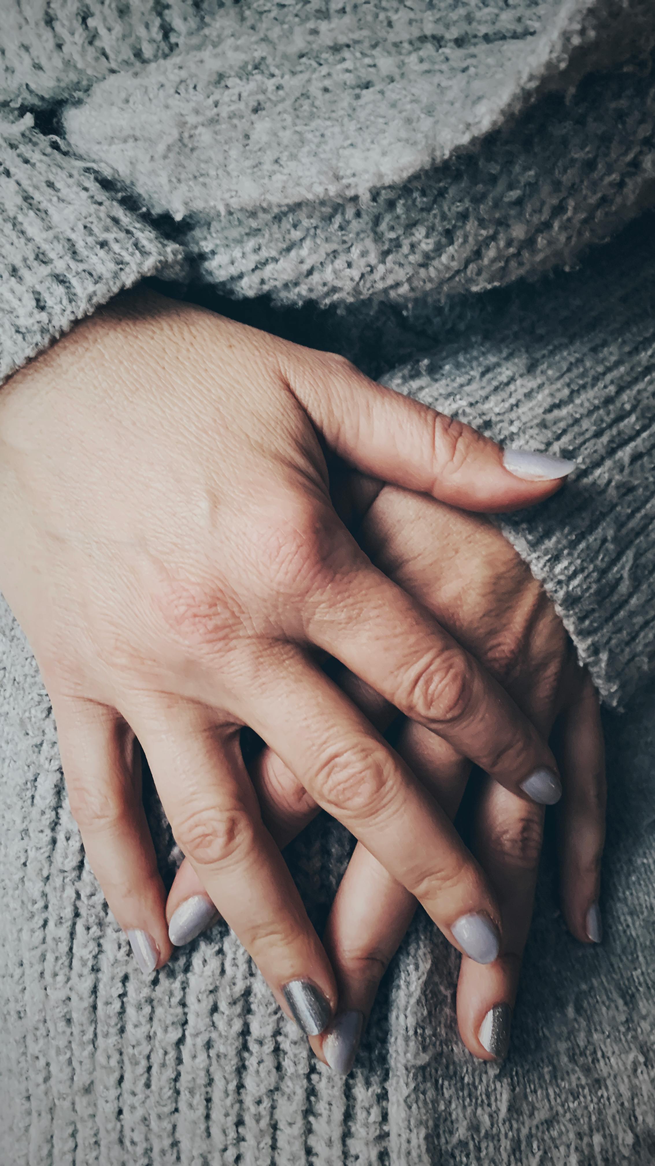 Hands With Nail Polish · Free Stock Photo