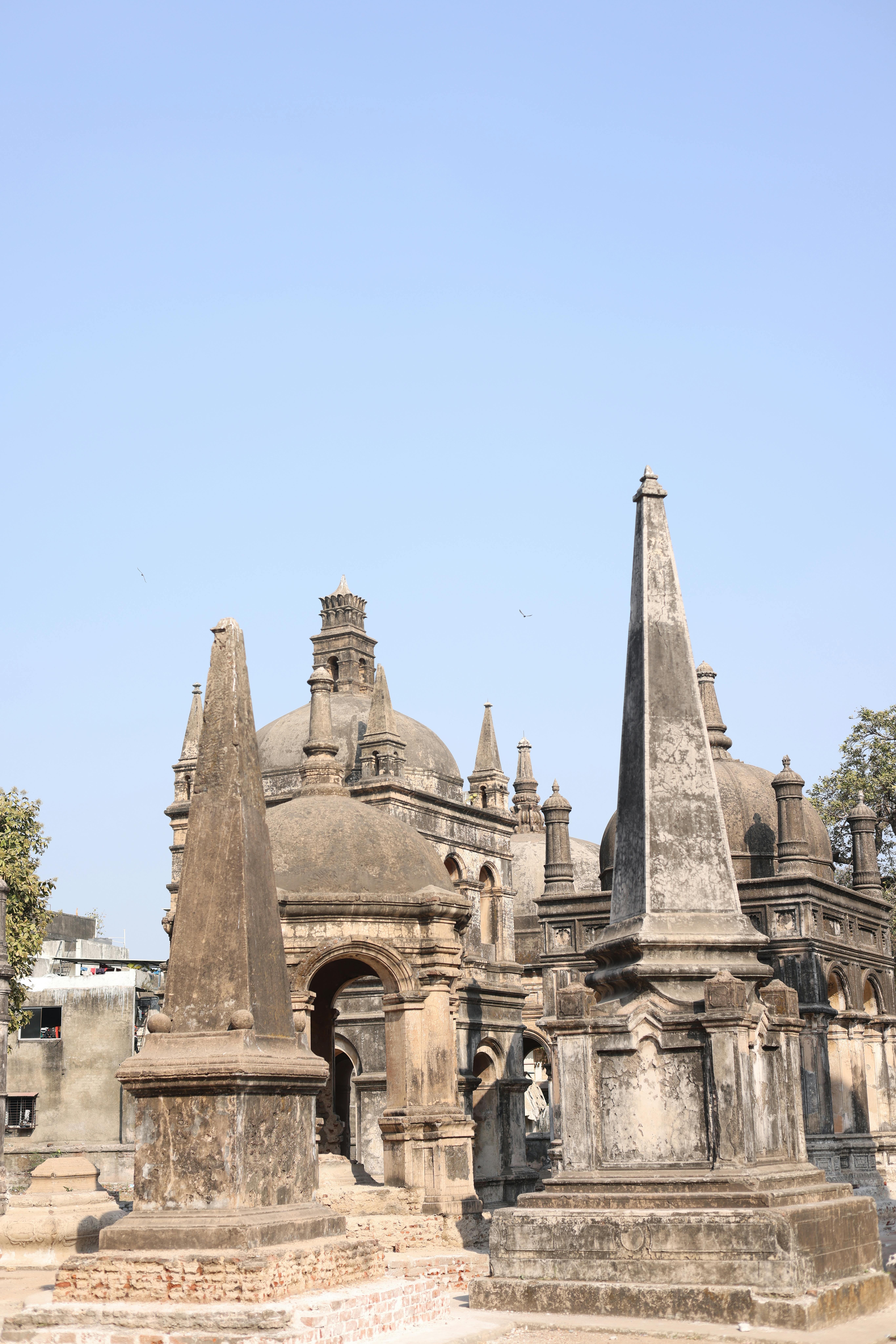 Buildings in the Dutch And Armenian Cemetery, Surat, India · Free Stock ...
