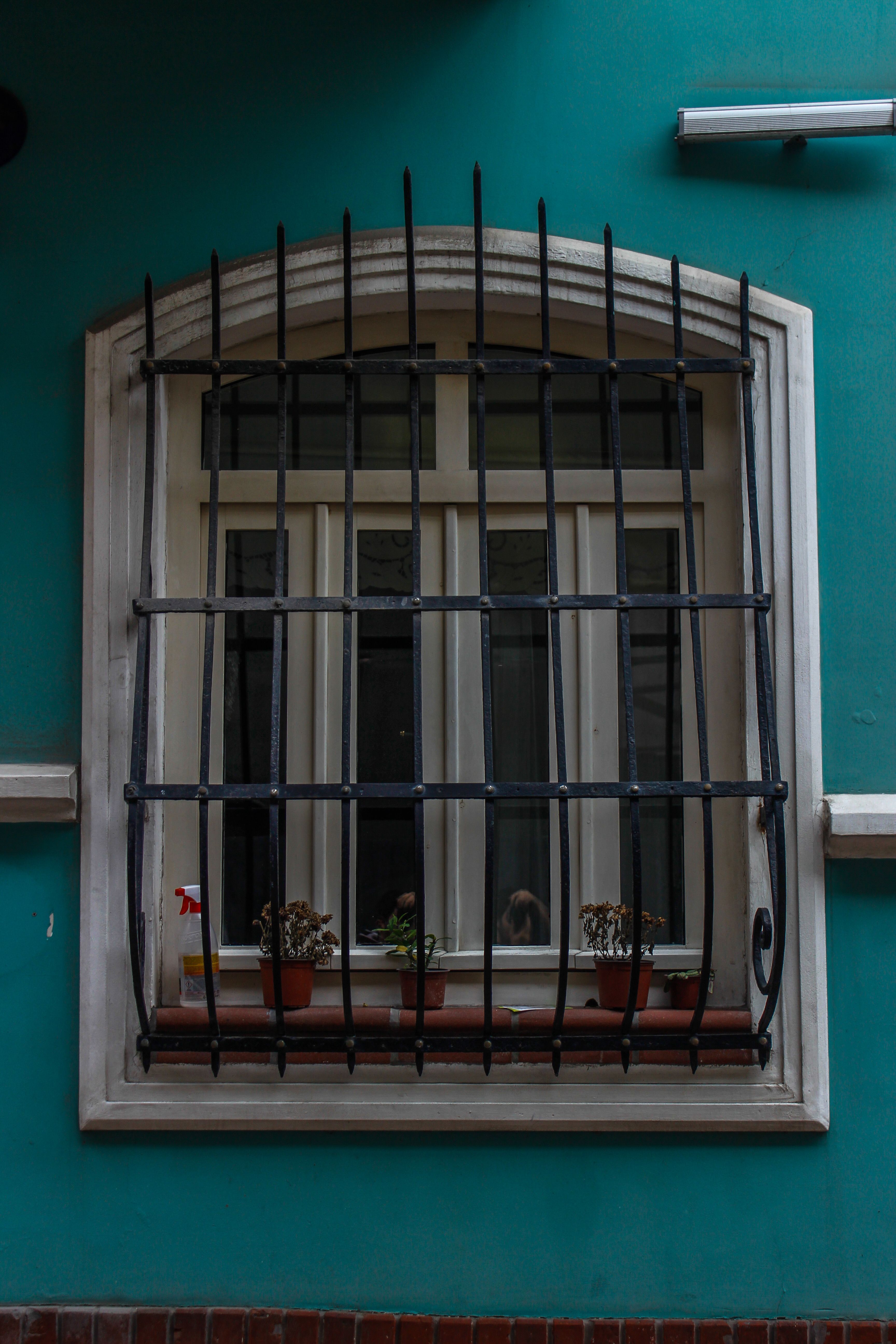 High Barred Window · Free Stock Photo