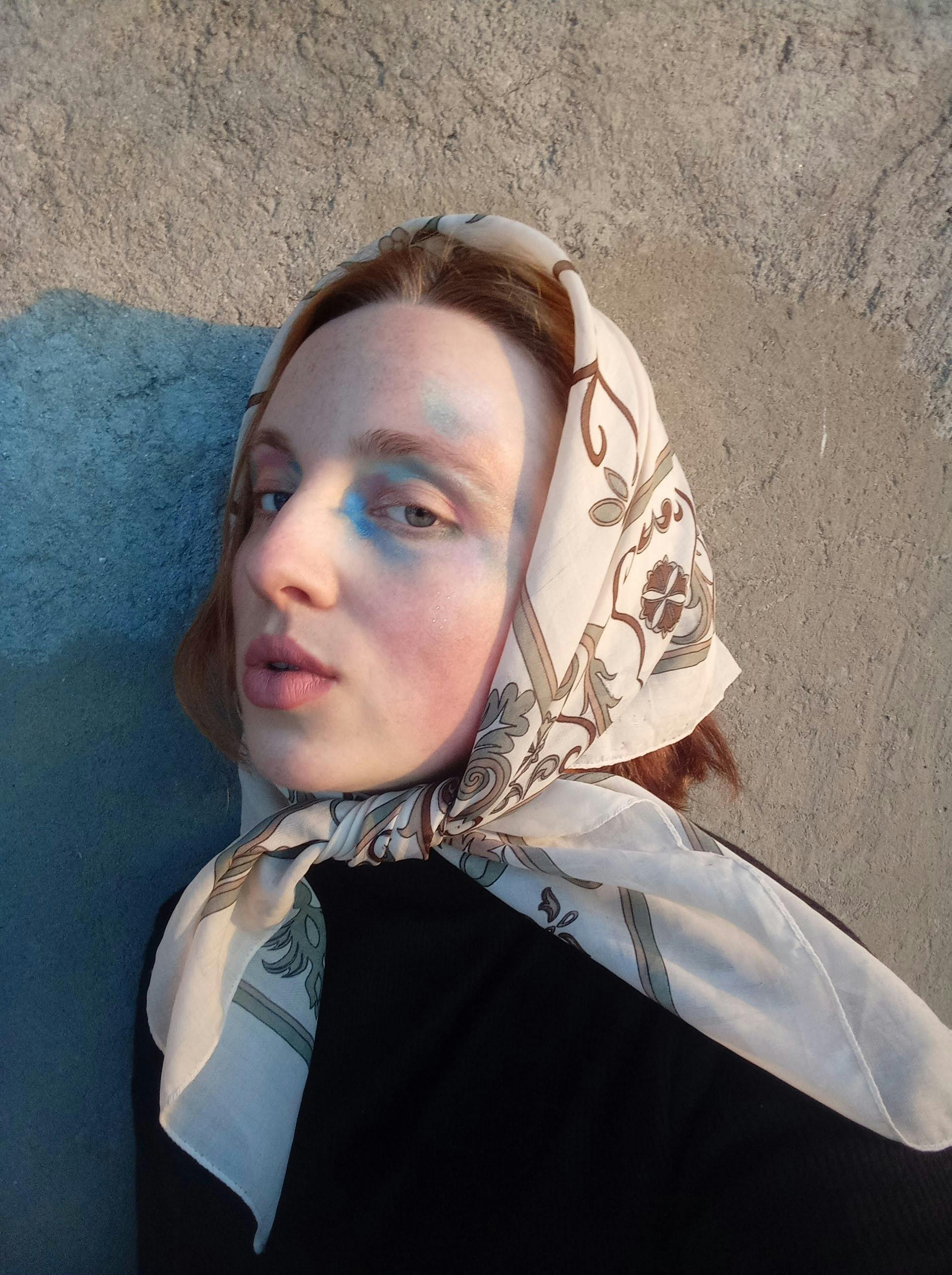 Woman Wearing Babushka · Free Stock Photo