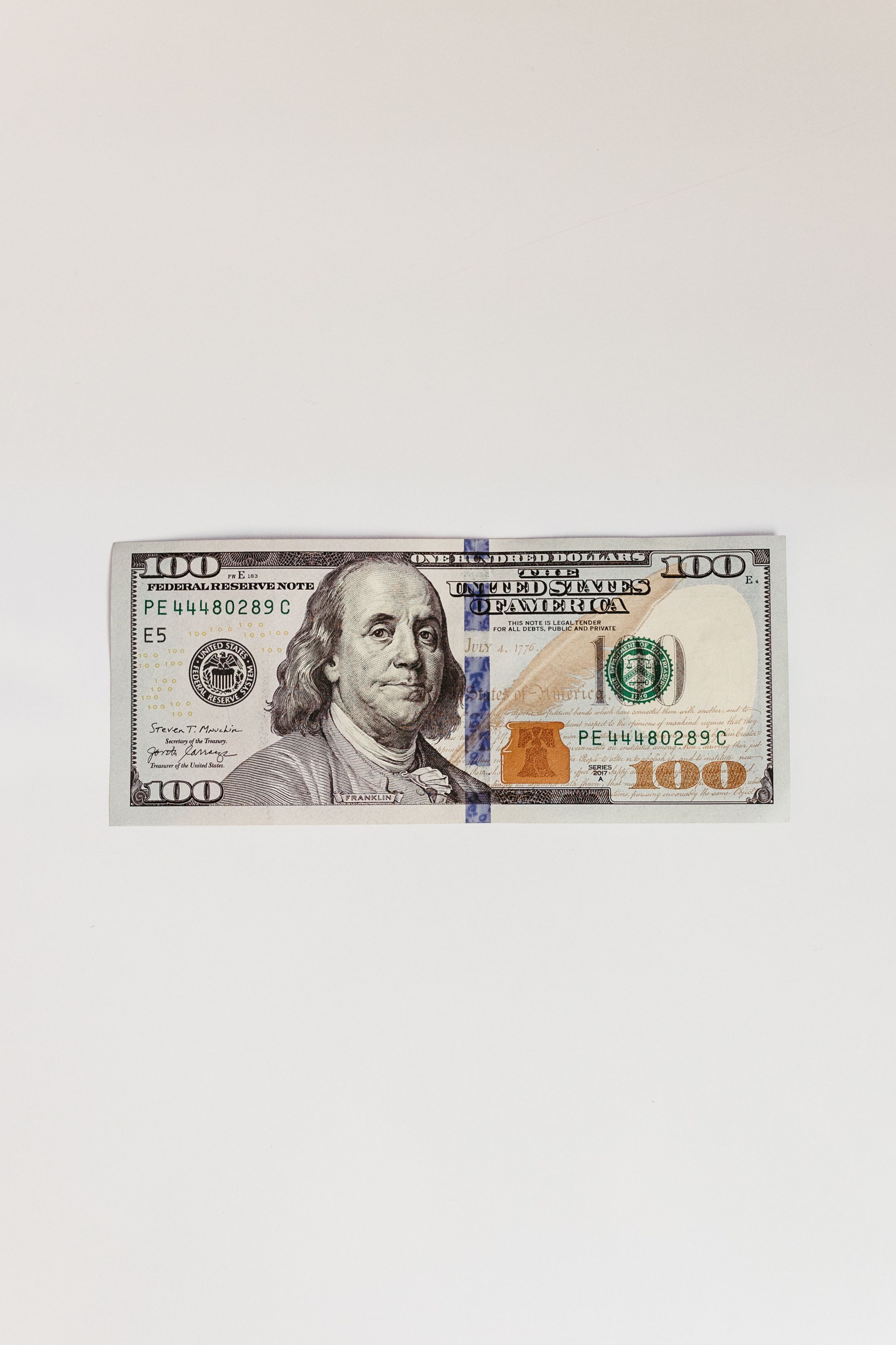 Back of Dollar Bill · Free Stock Photo