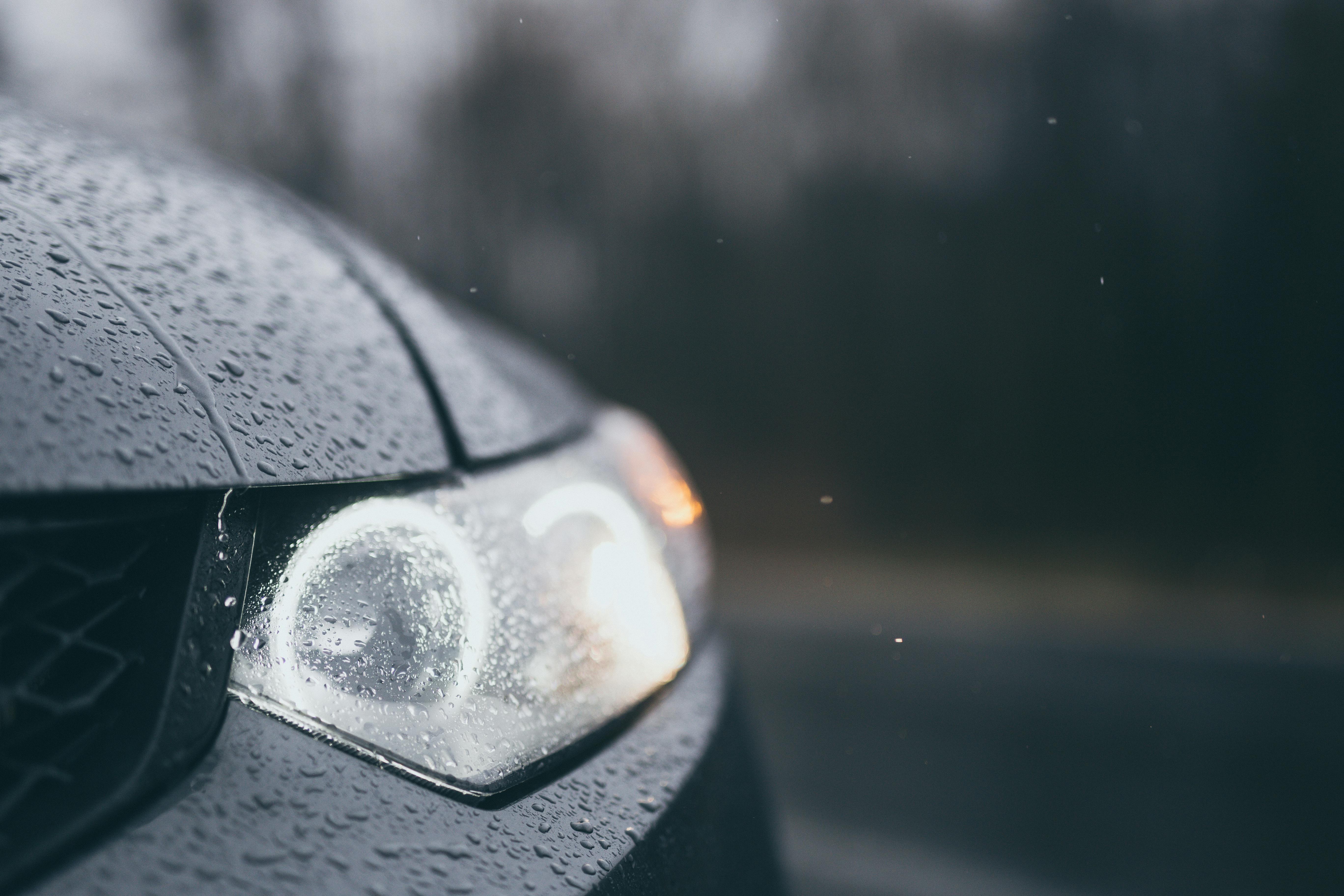Photo of a Wet Car while Doing Carwash · Free Stock Photo