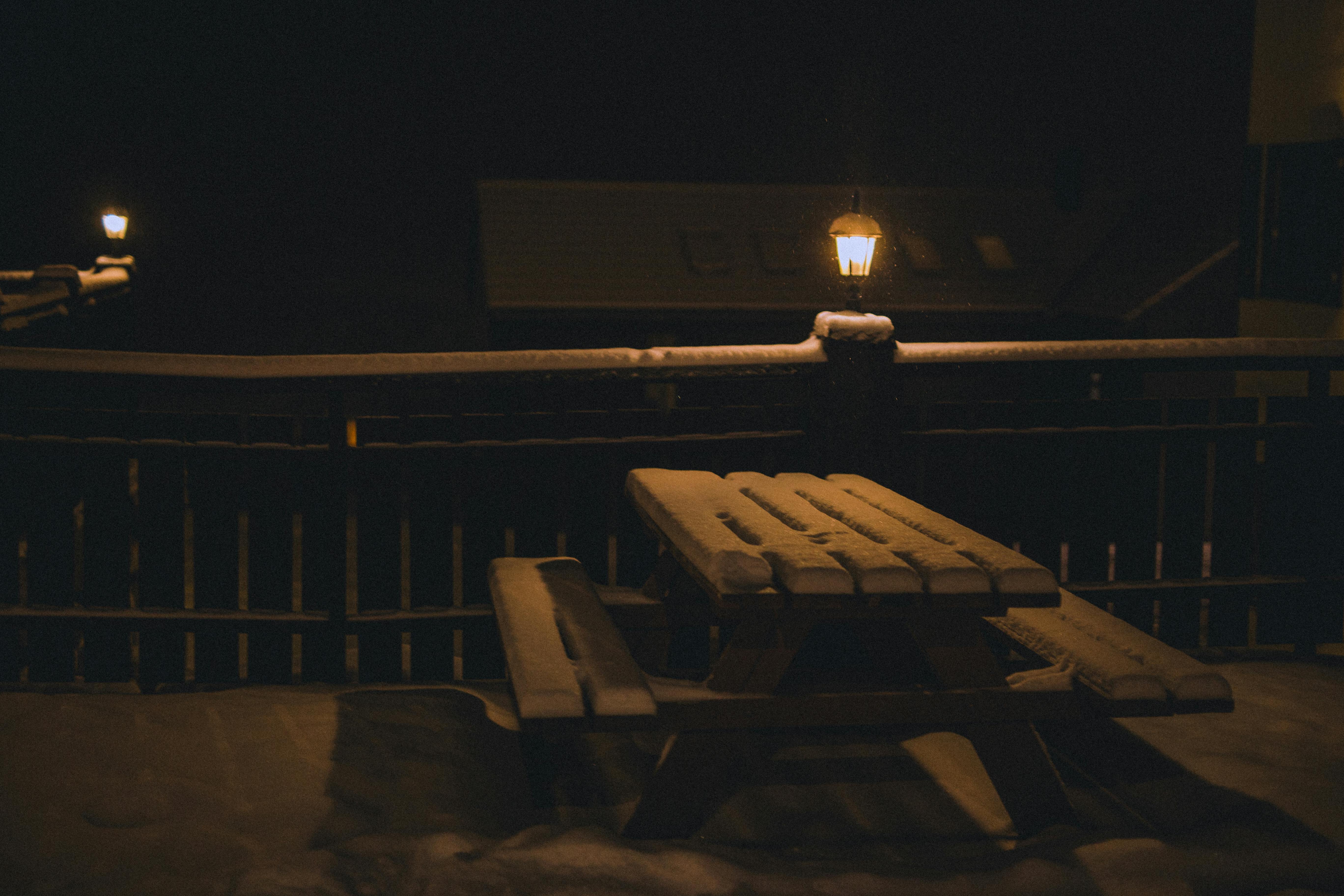 Brown Painted Wall on Dim Light · Free Stock Photo