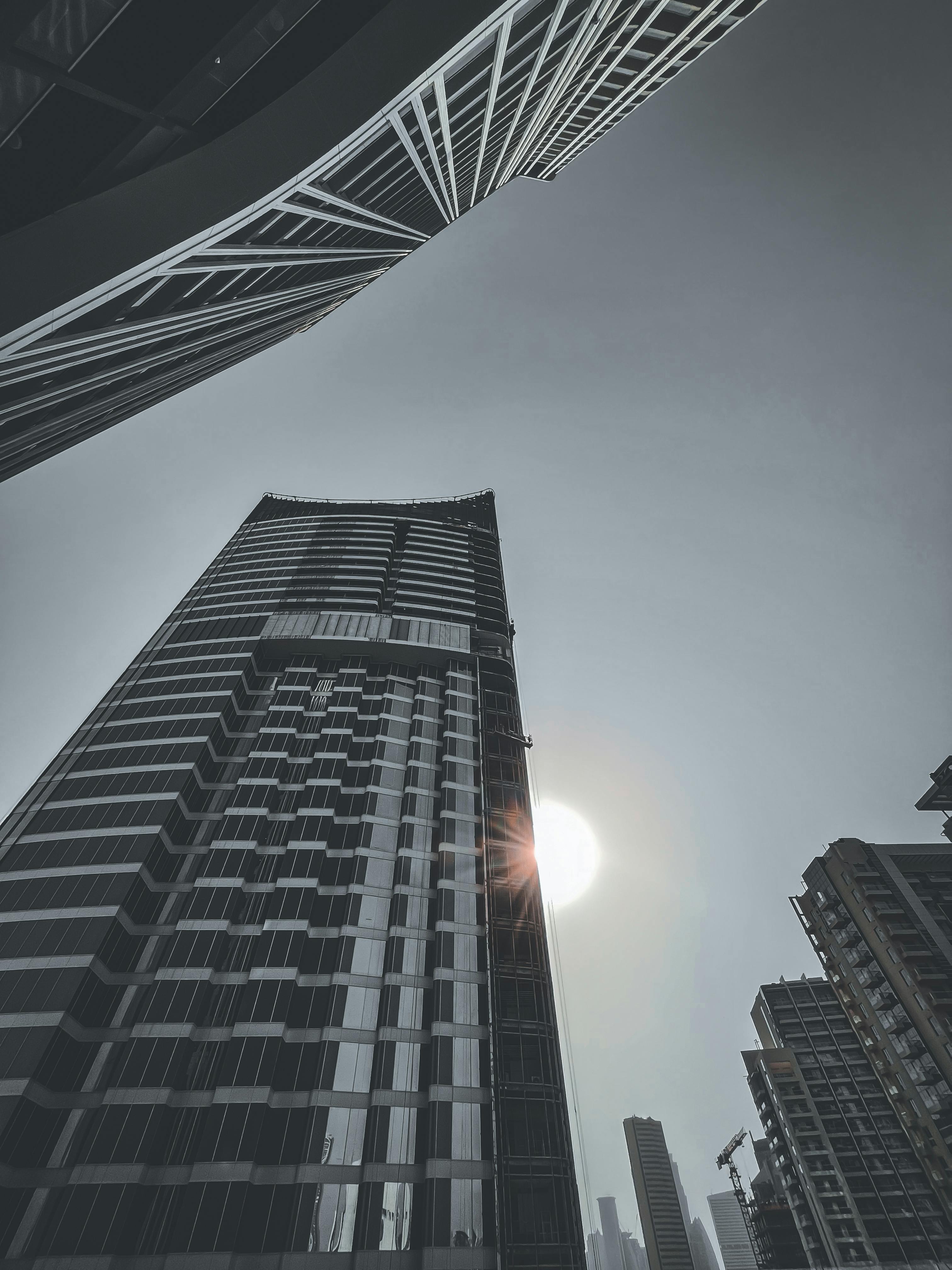 Low Angle Photography of High Rise Buildings · Free Stock Photo