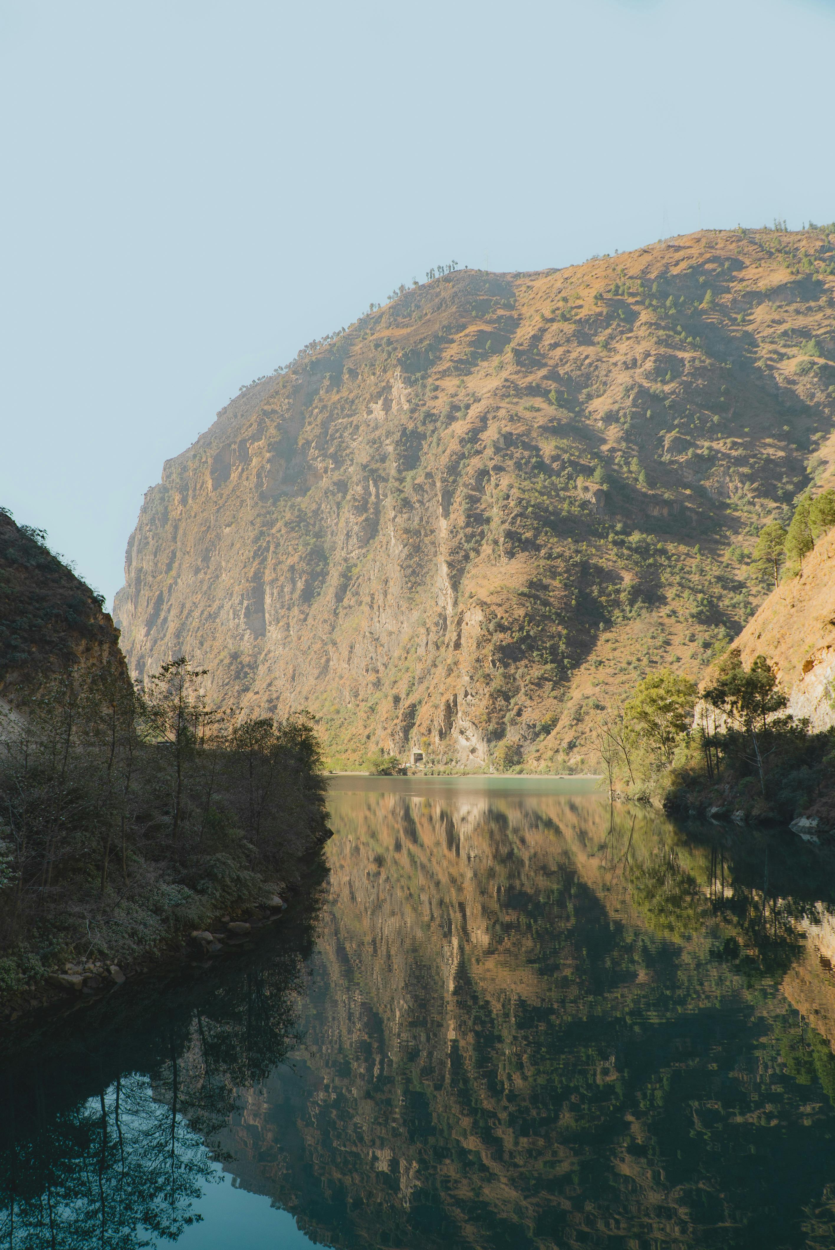 Valley with River · Free Stock Photo