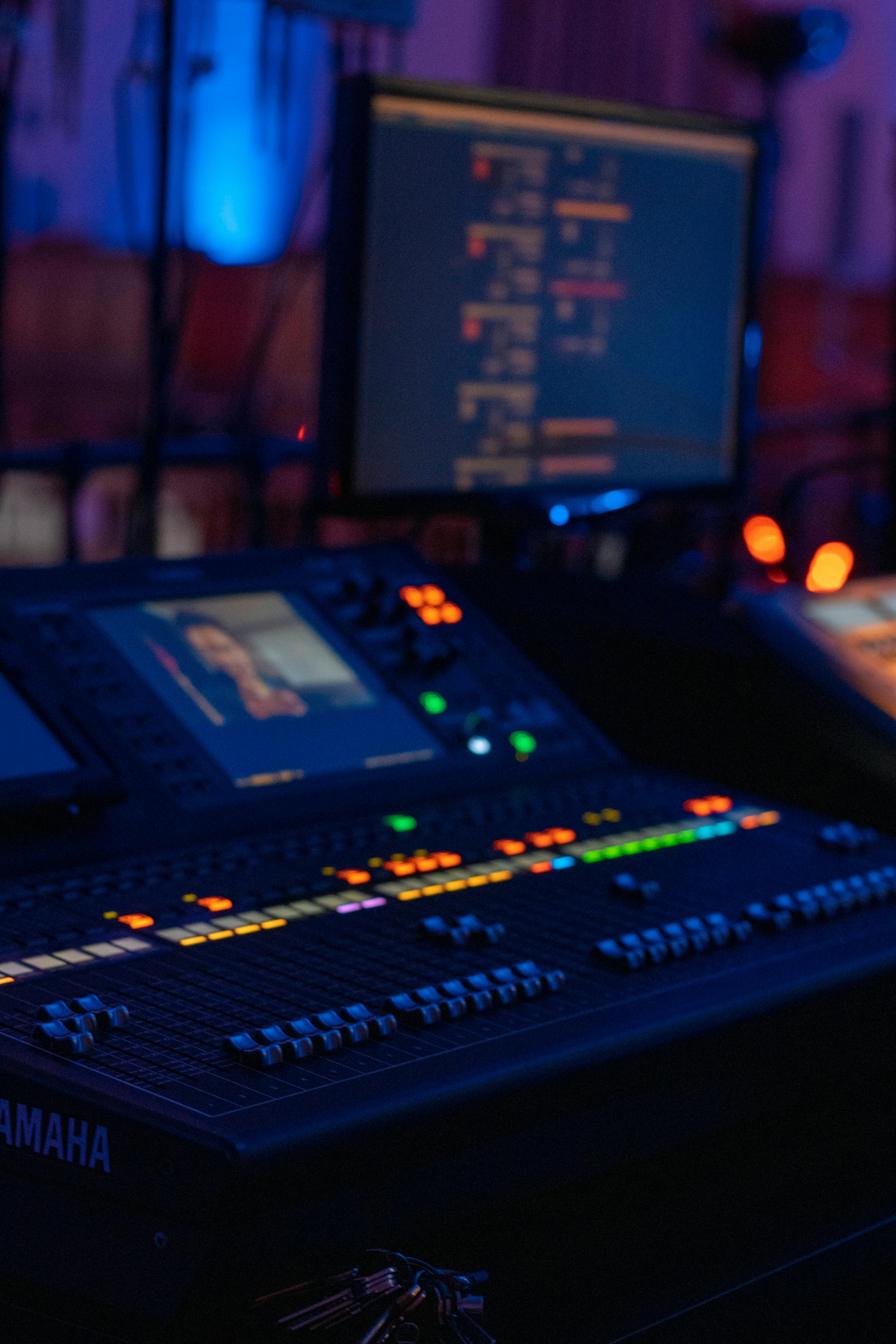 Mixing Console in Studio · Free Stock Photo