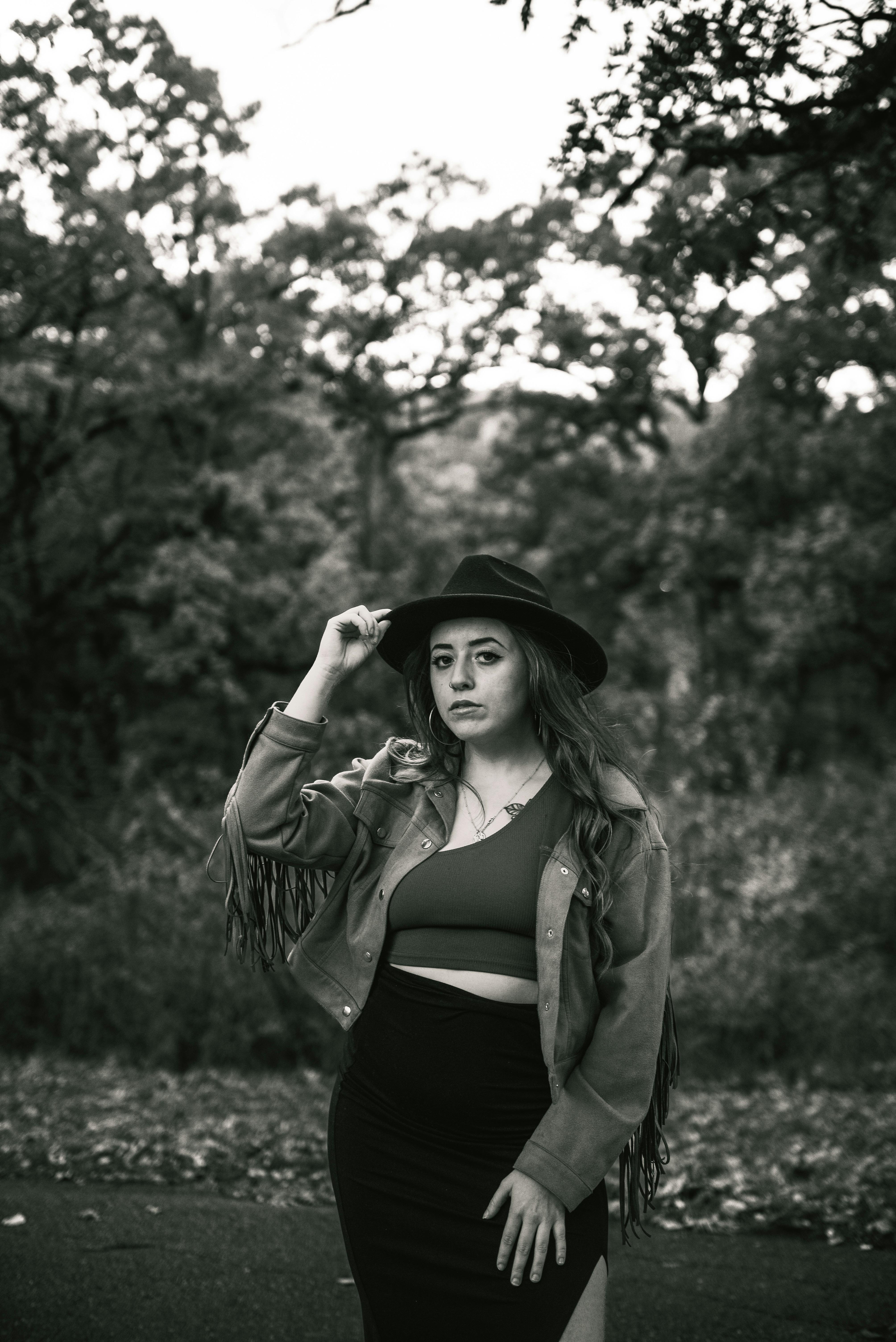 Portrait of Plus Size Brunette · Free Stock Photo