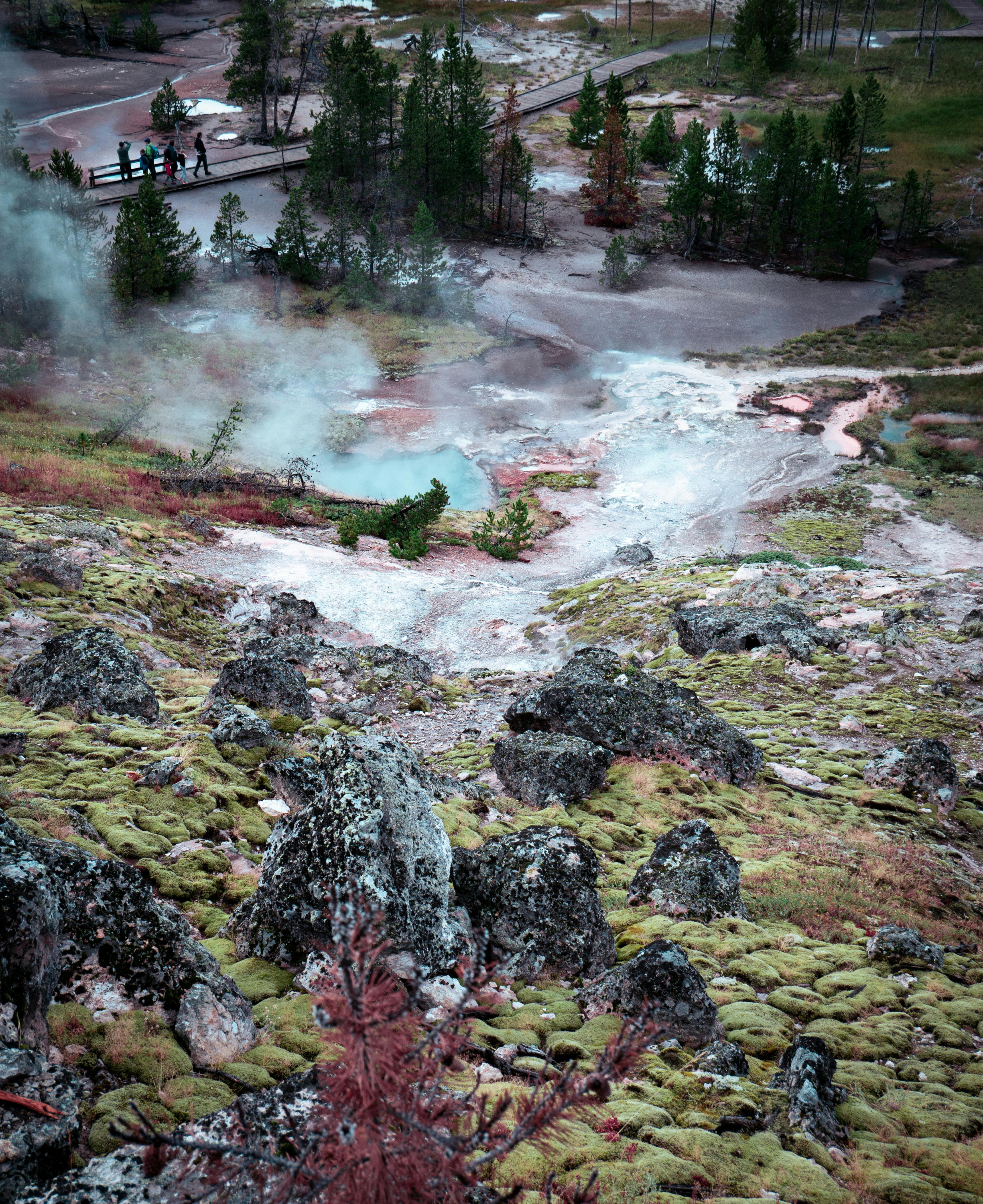 Hot Spring in Yellowstone National Park · Free Stock Photo