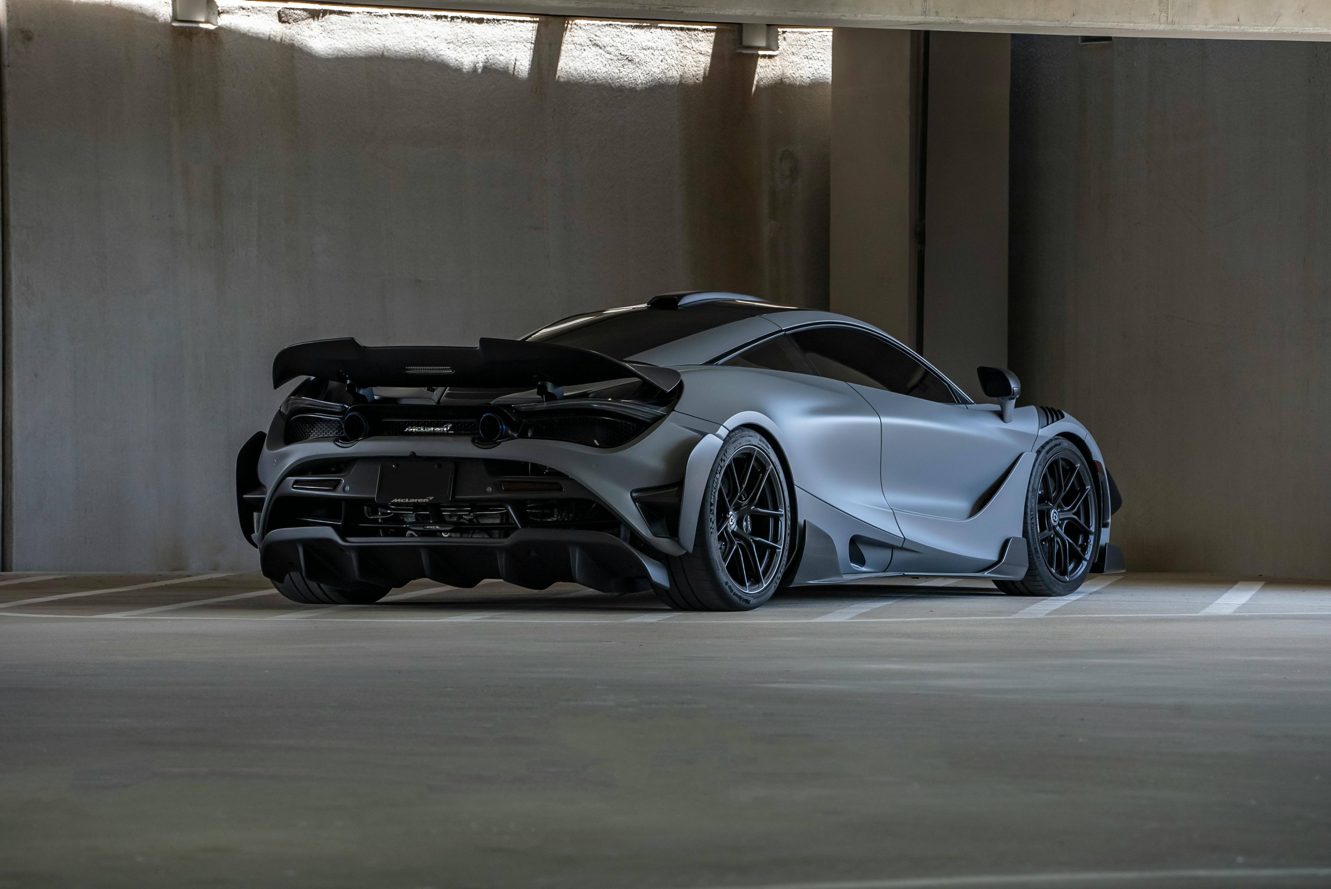 A Black McLaren 720S · Free Stock Photo
