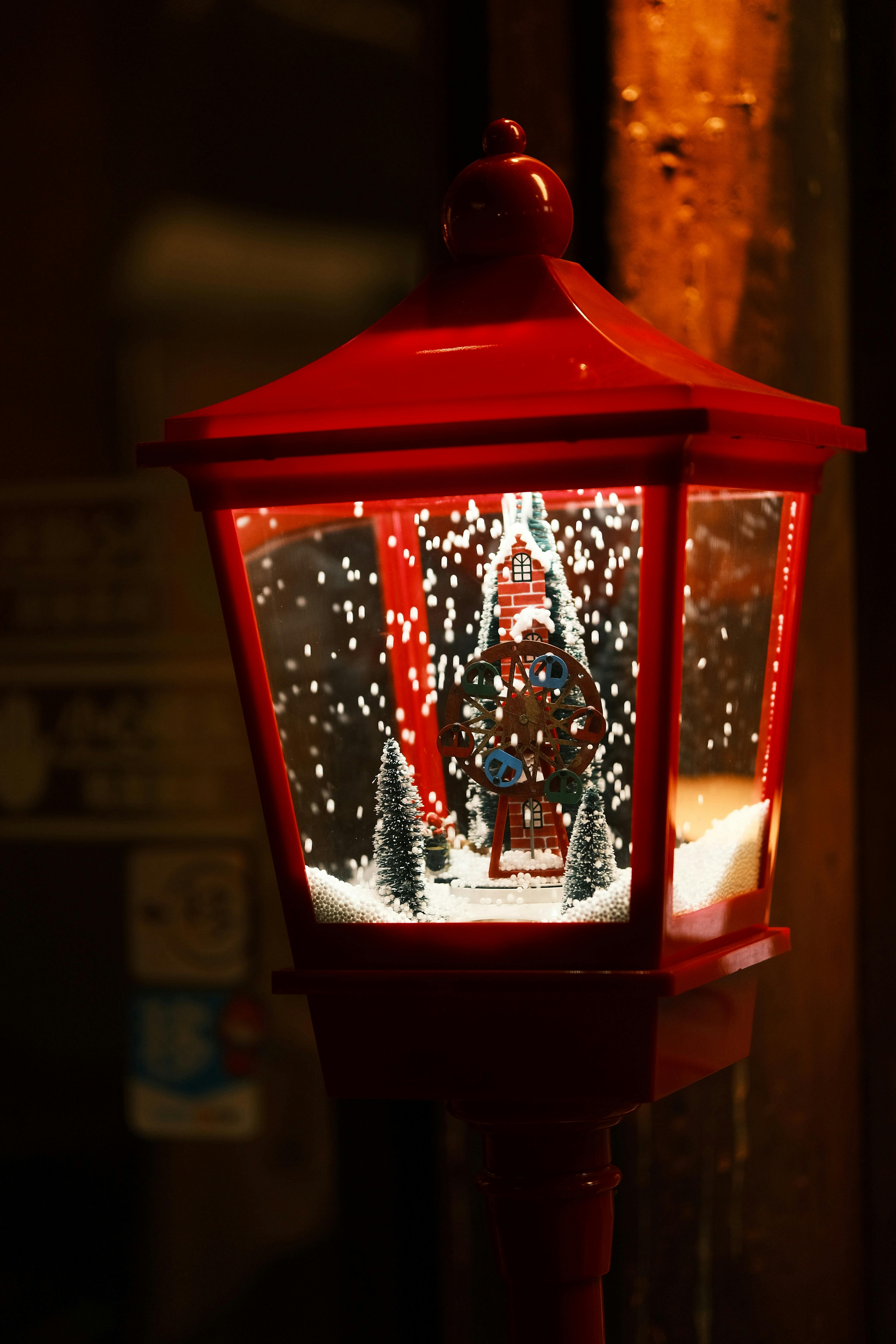 Cozy Indoor Christmas Scene with Decorations · Free Stock Photo