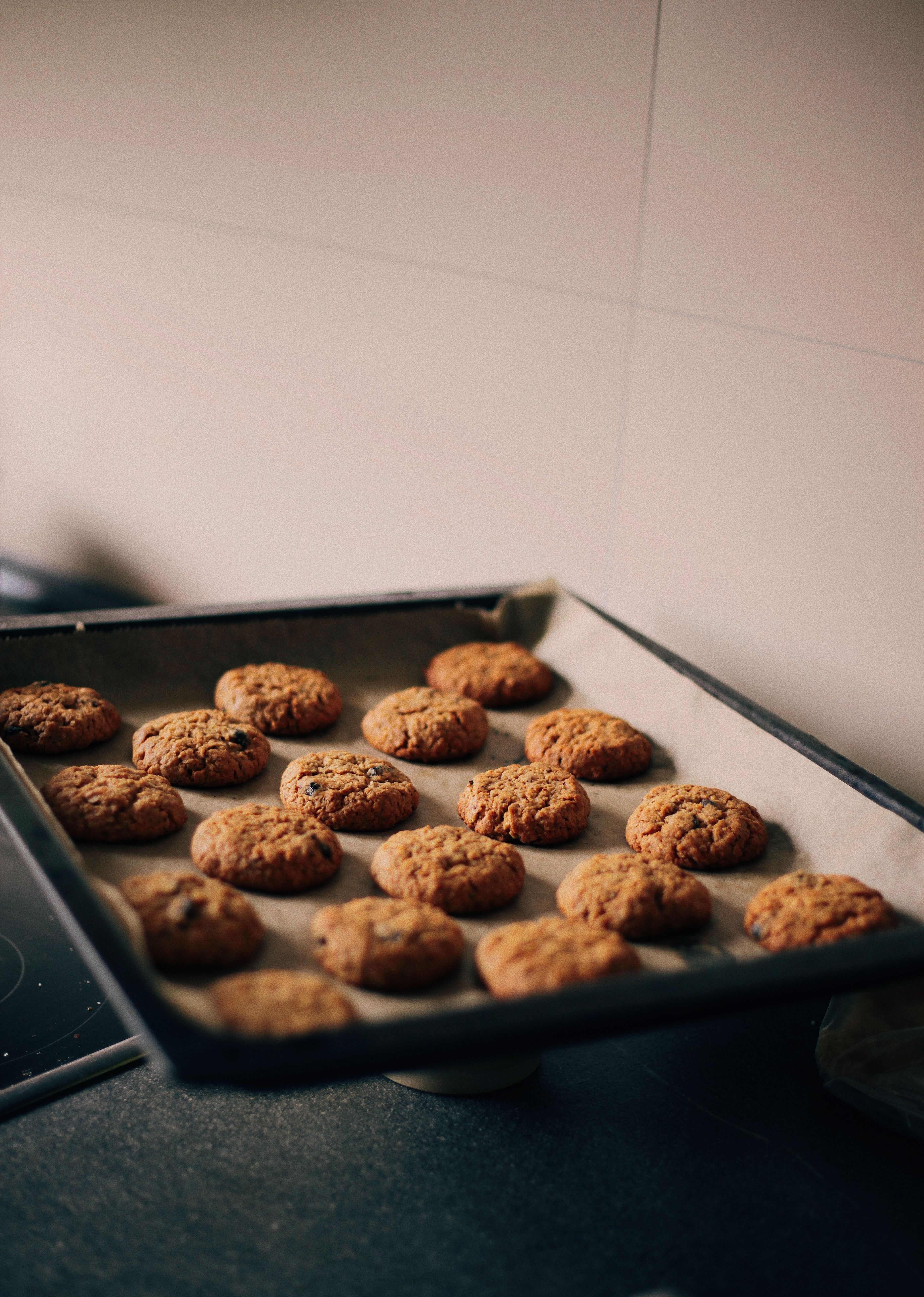 Cookies on Baking Tray · Free Stock Photo