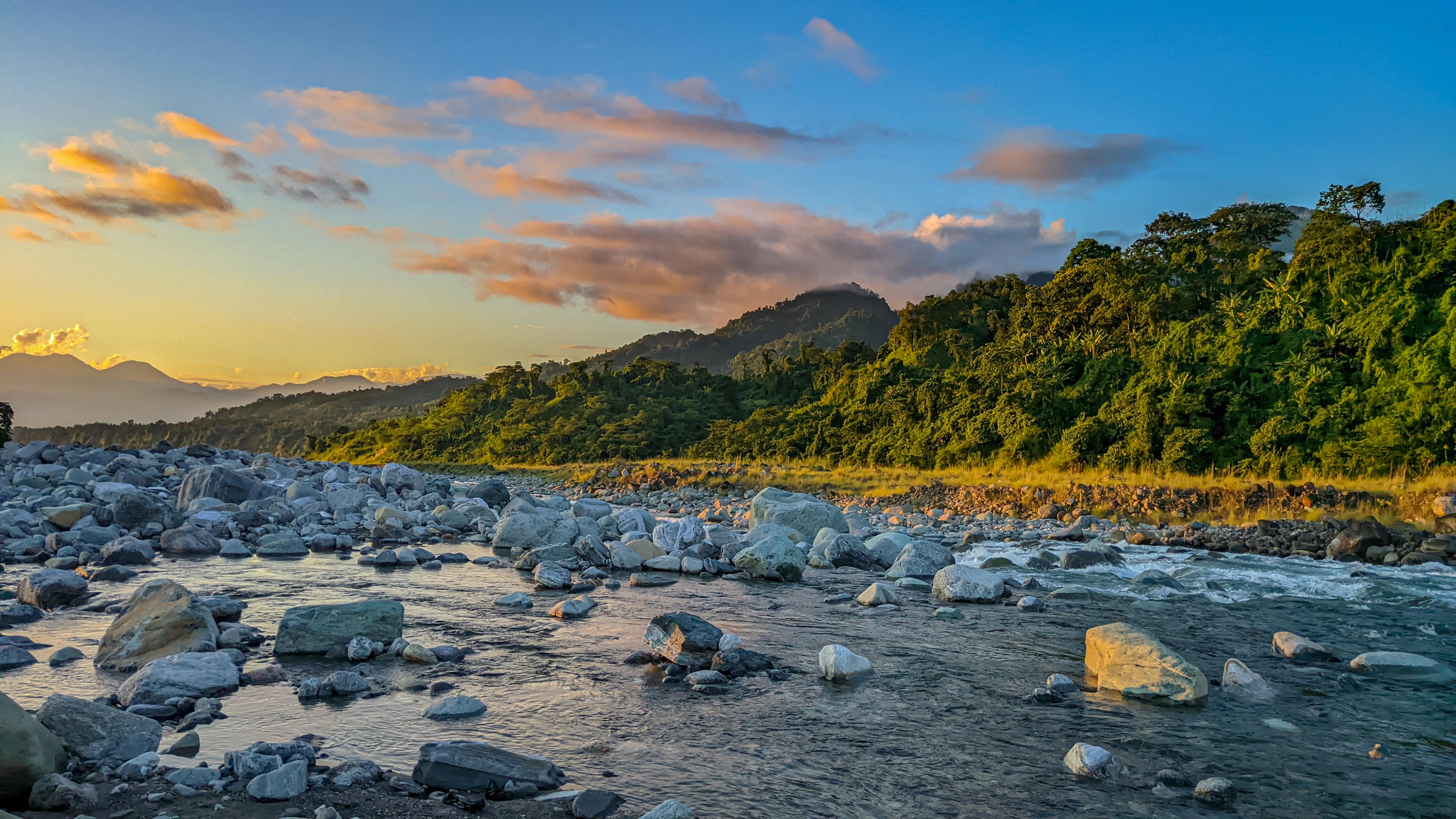 Boulders in River · Free Stock Photo