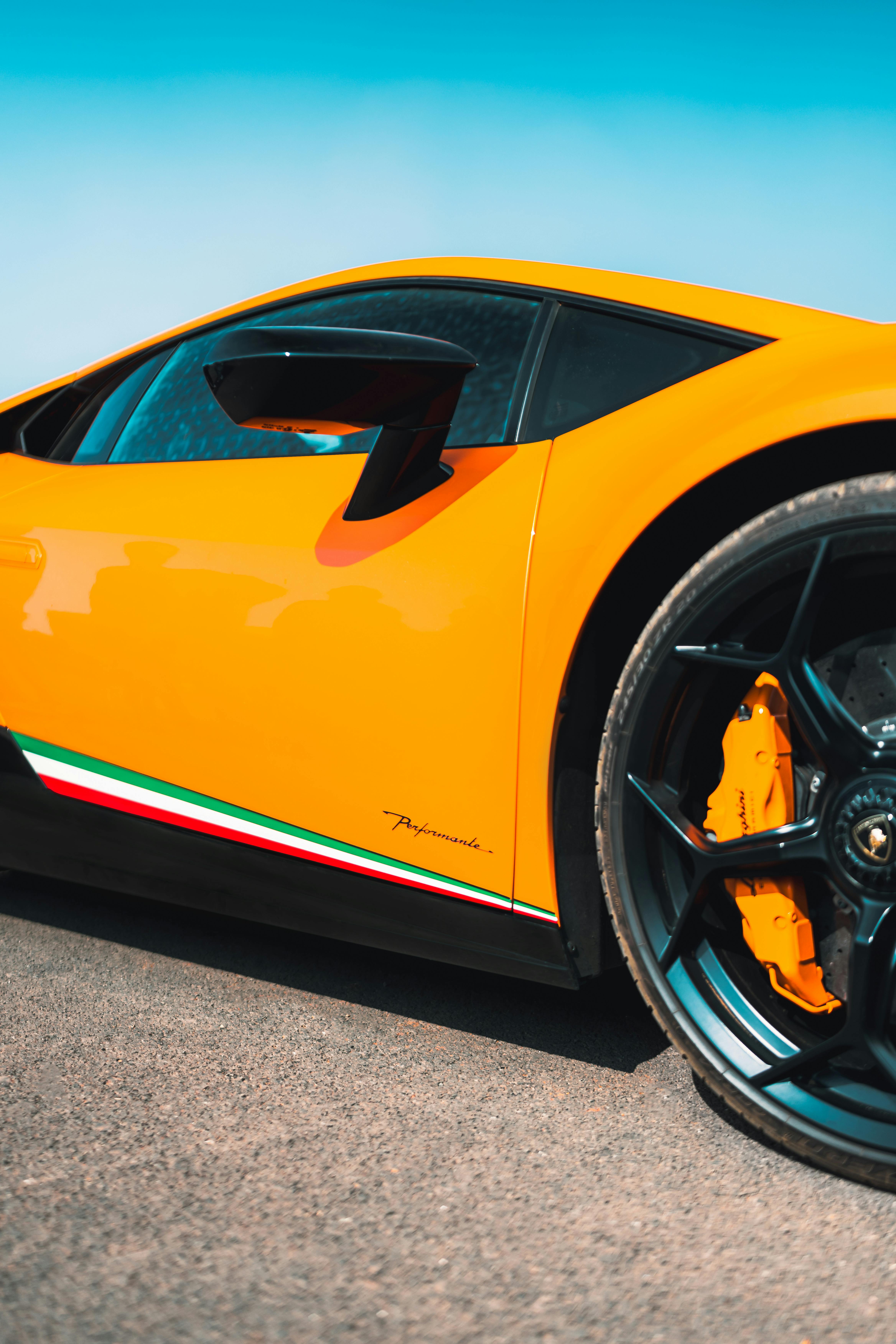 Sports Car with Spoiler · Free Stock Photo