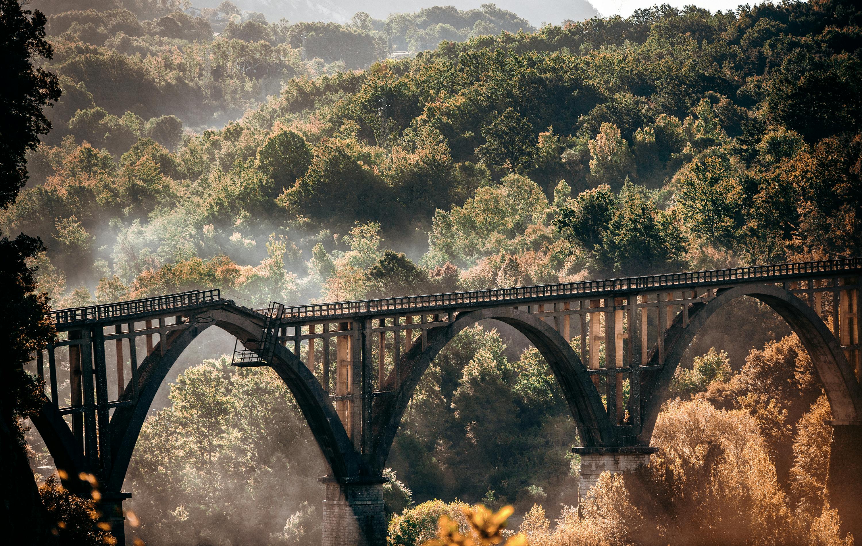 Bridge over Valley · Free Stock Photo