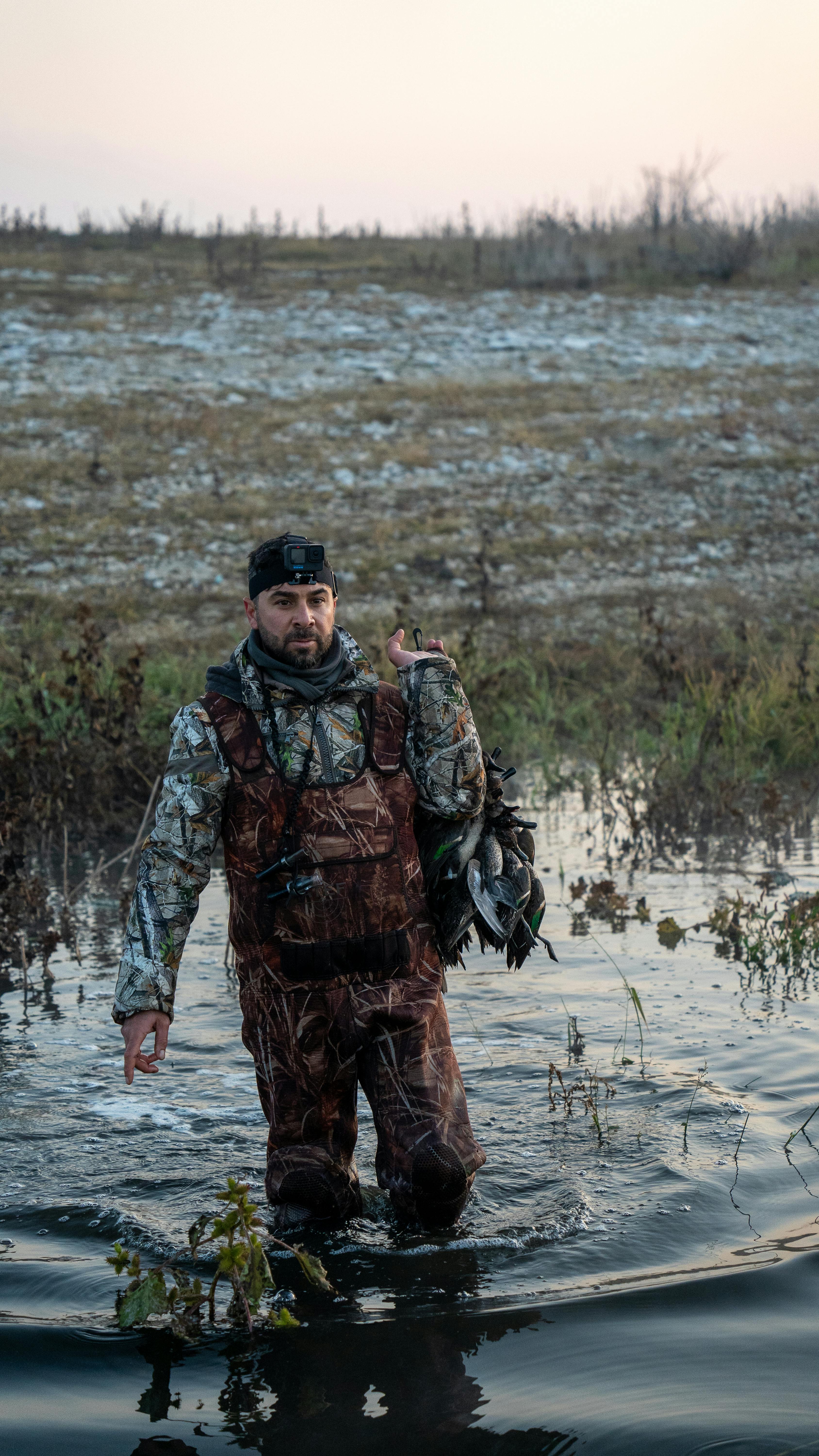Man Throwing a Net · Free Stock Photo