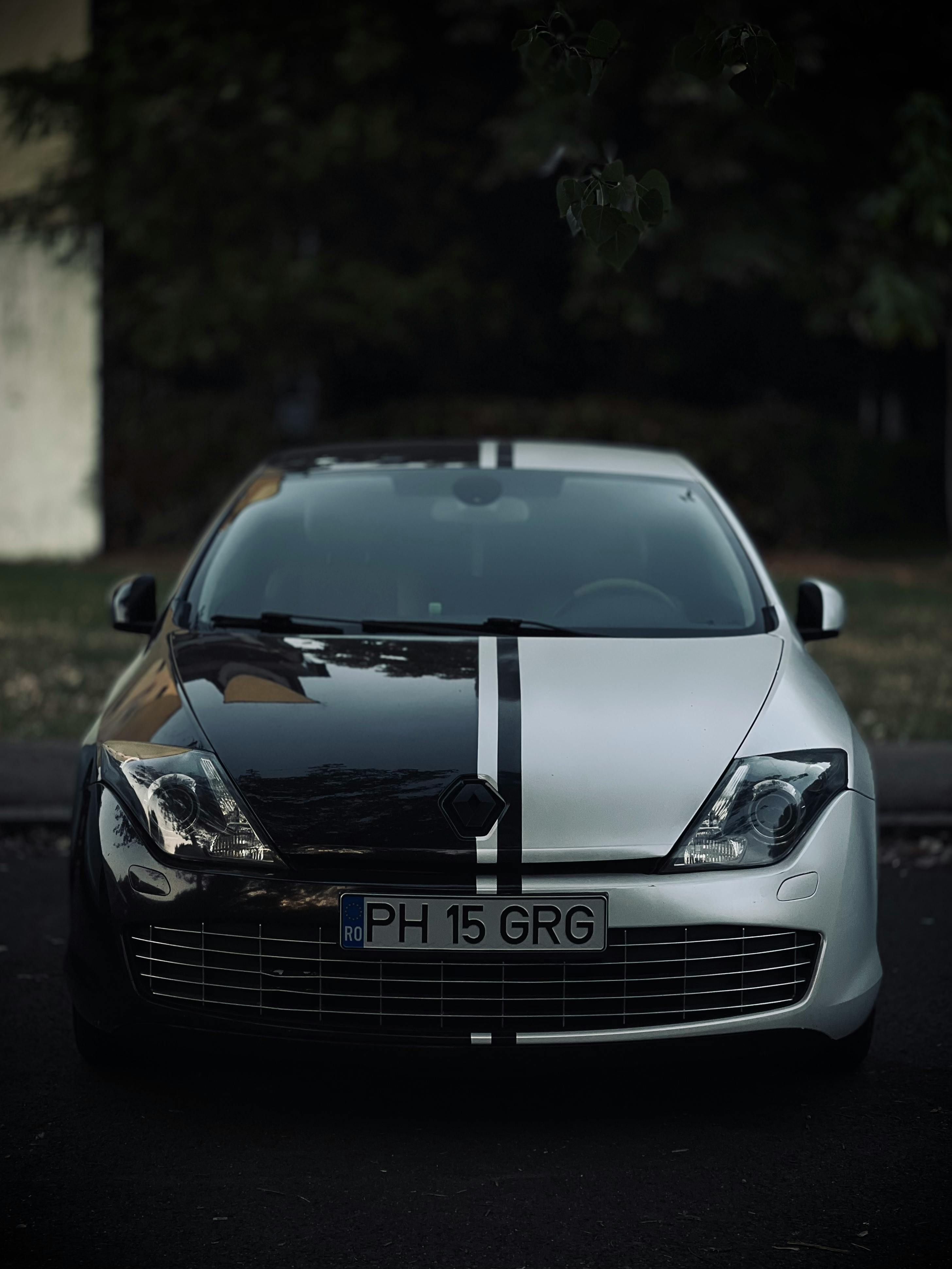 Front of a Shiny Custom Painted Car · Free Stock Photo