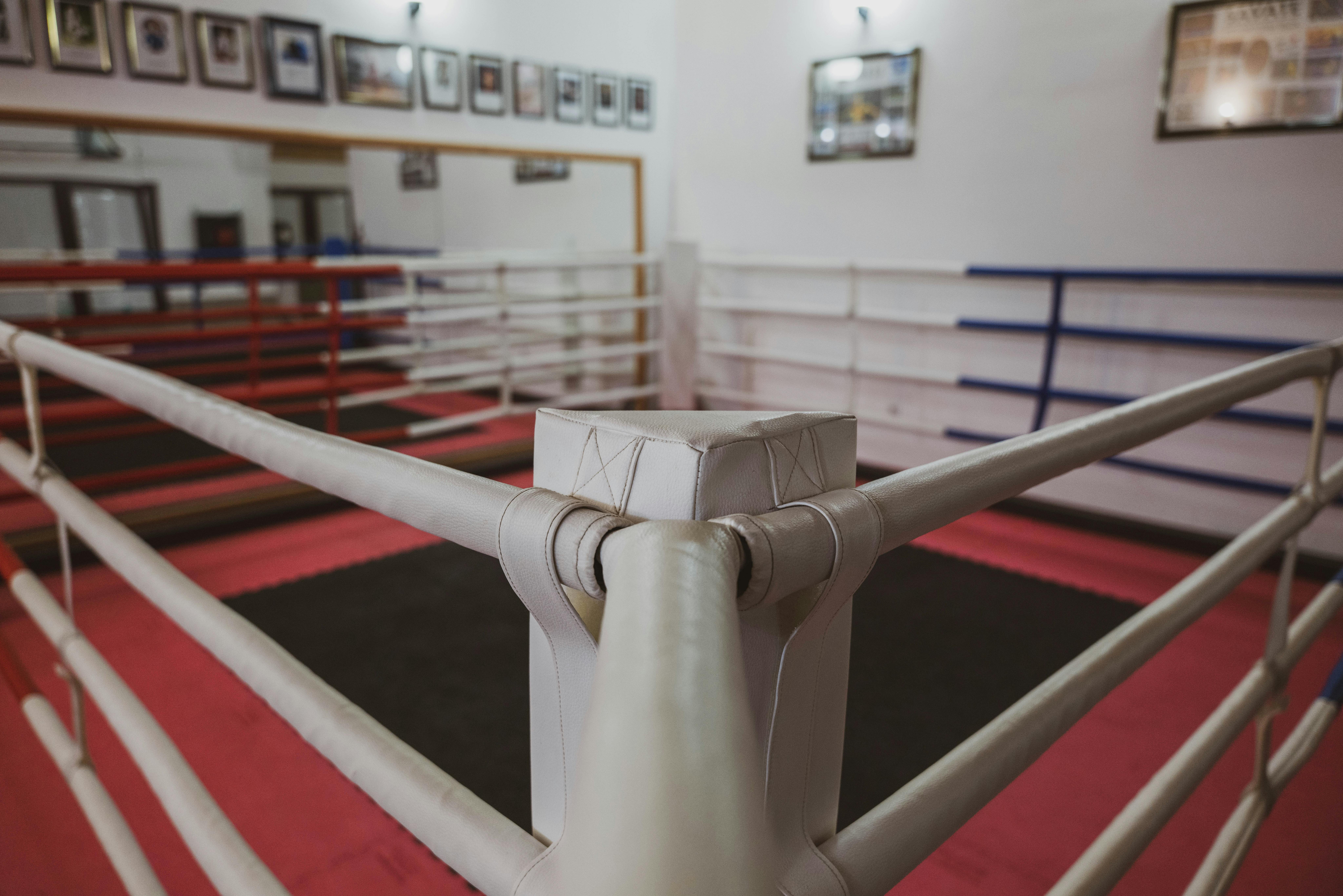 Boxing Ring Inside a Gym · Free Stock Photo