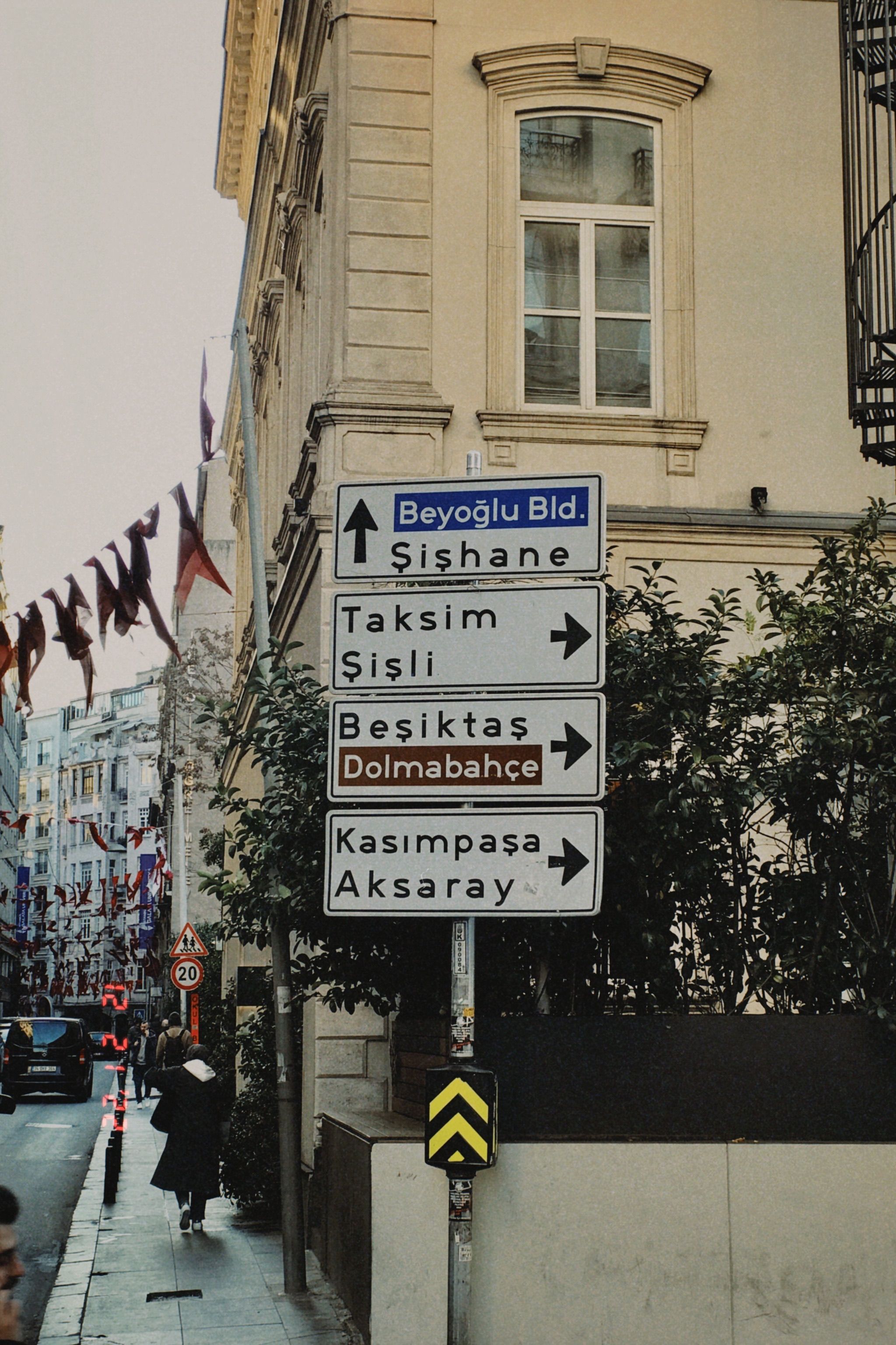 Street Signages on the Sidewalk · Free Stock Photo