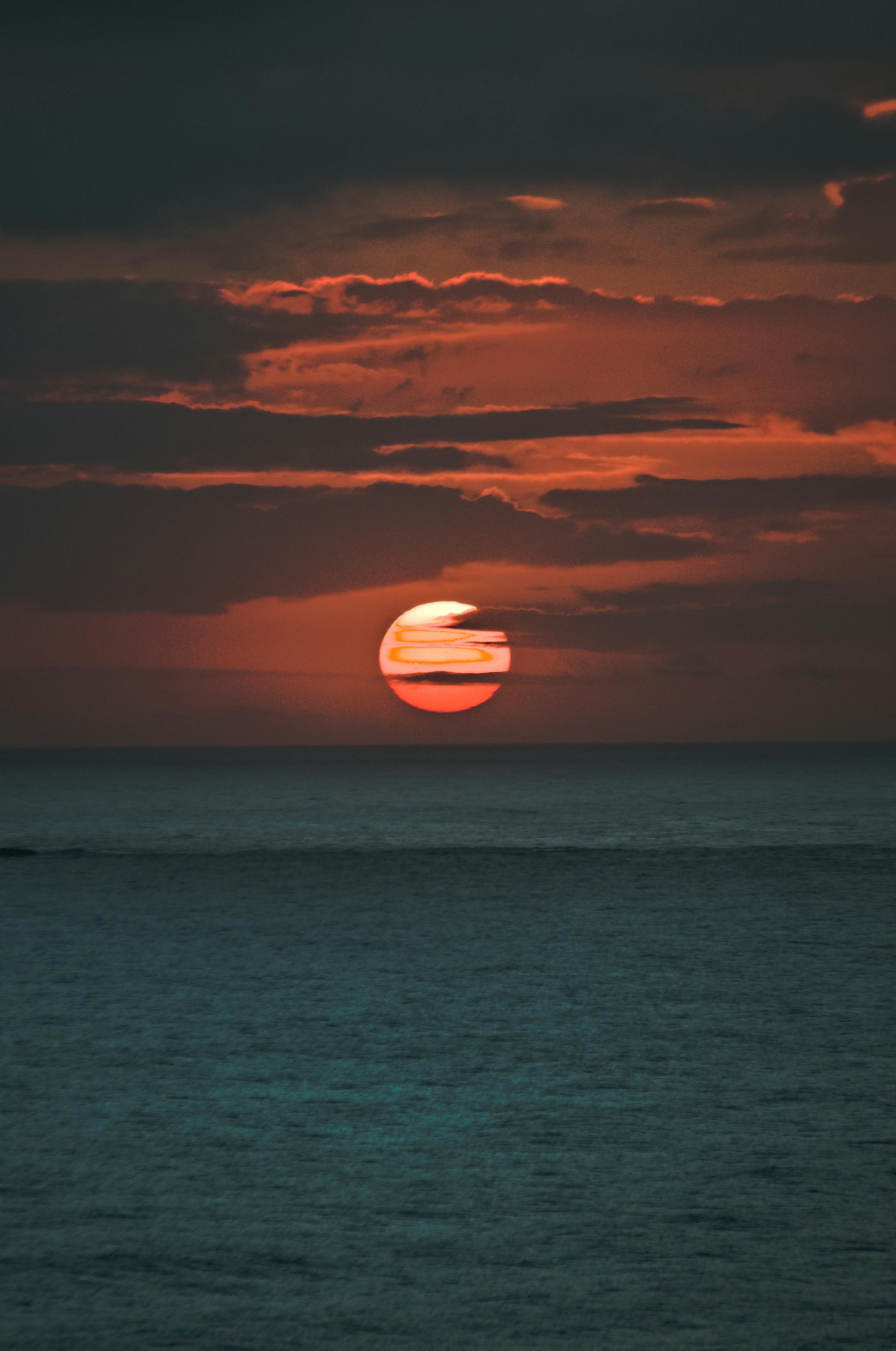 Photo of Ocean during Sunset · Free Stock Photo