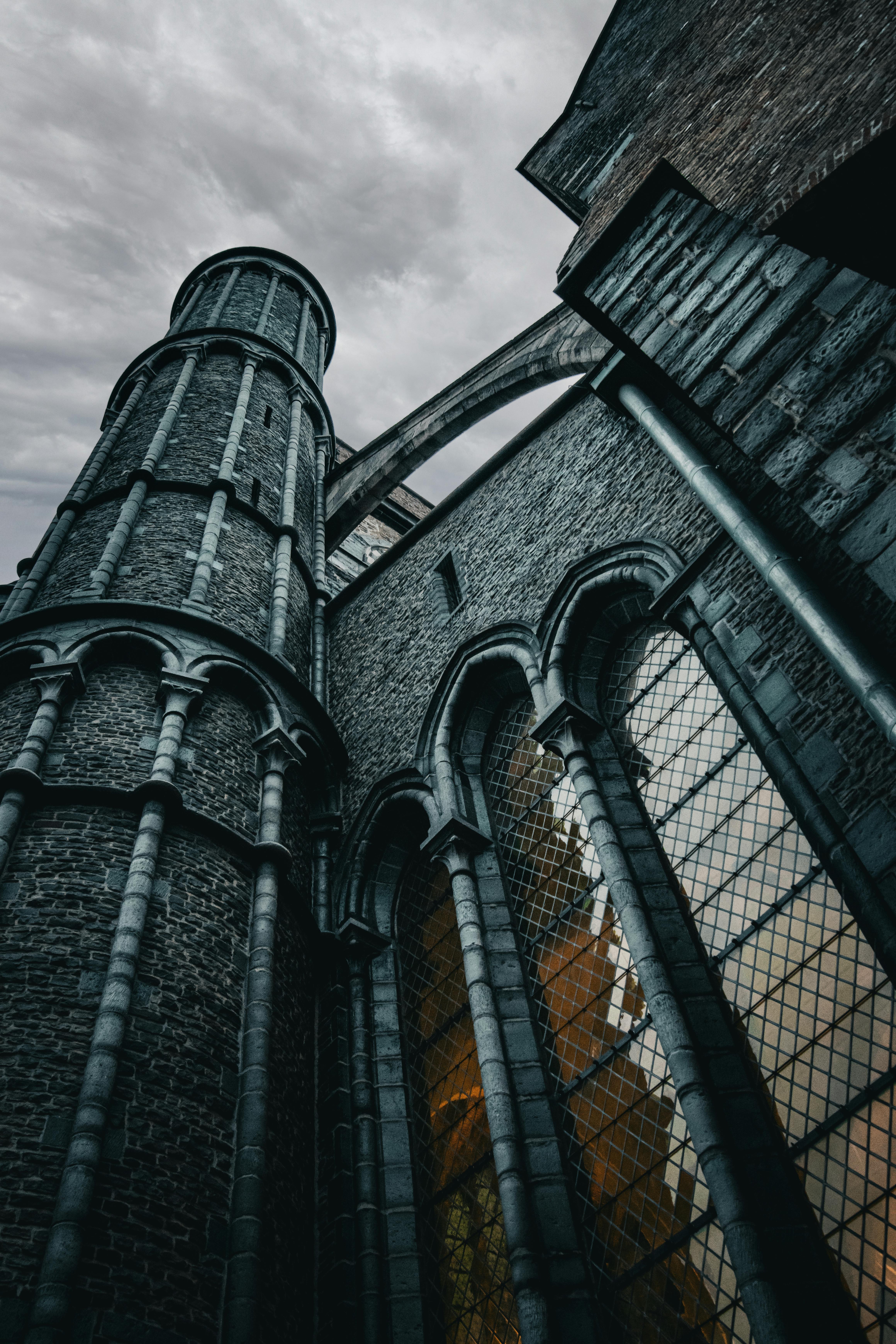Wall of Vintage Church · Free Stock Photo
