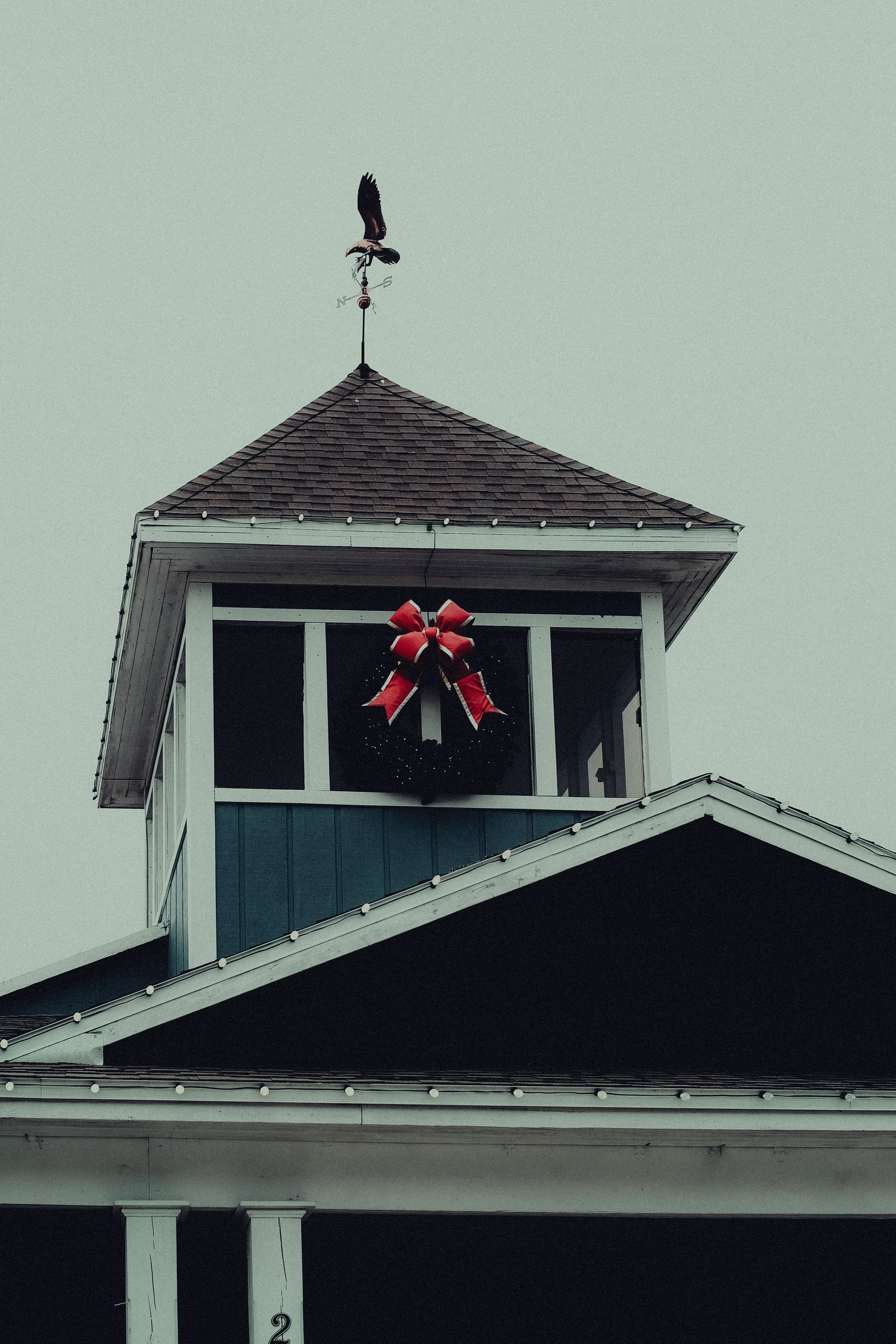 Christmas Wretch on Building · Free Stock Photo