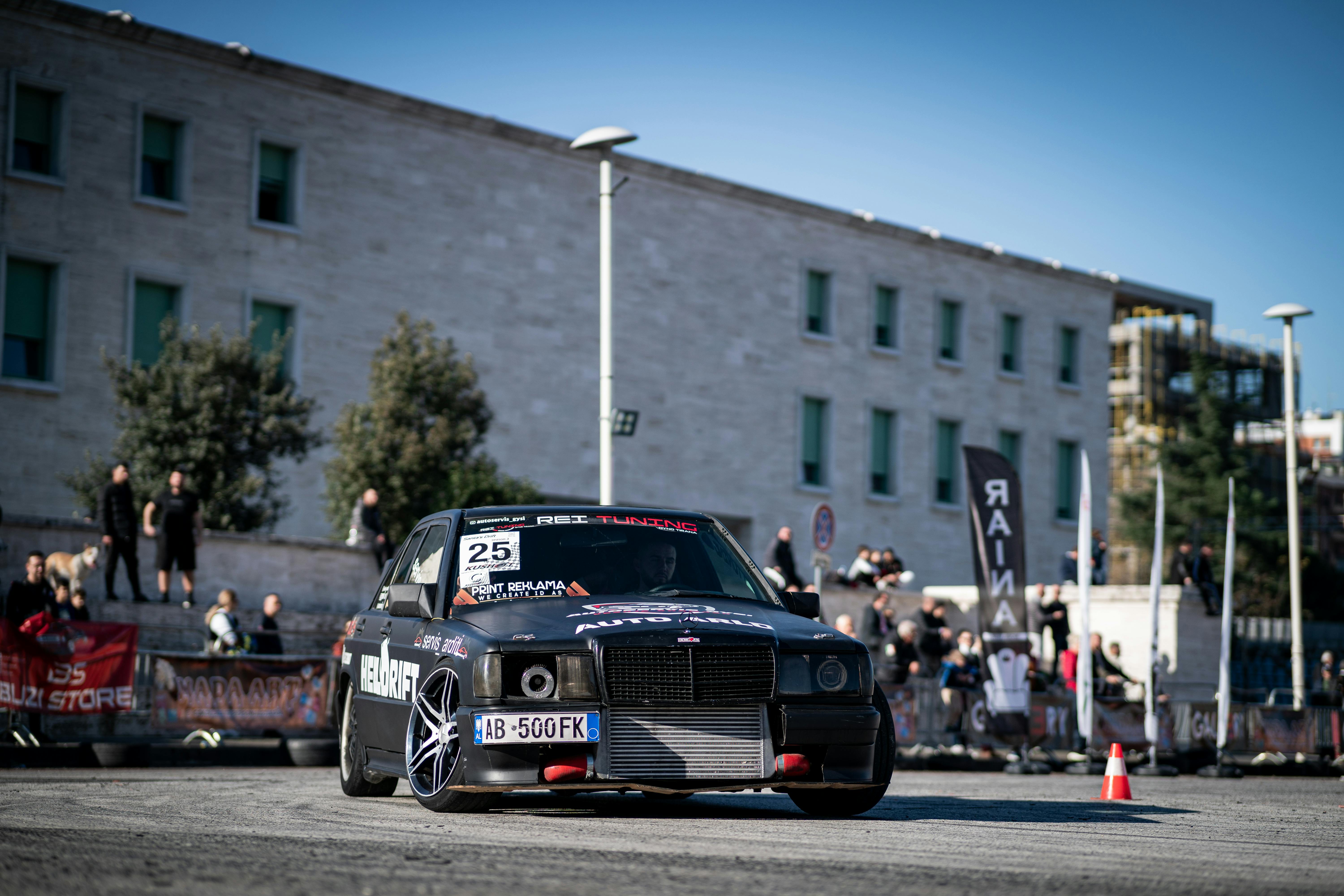 Photo of a Black Drift Car · Free Stock Photo