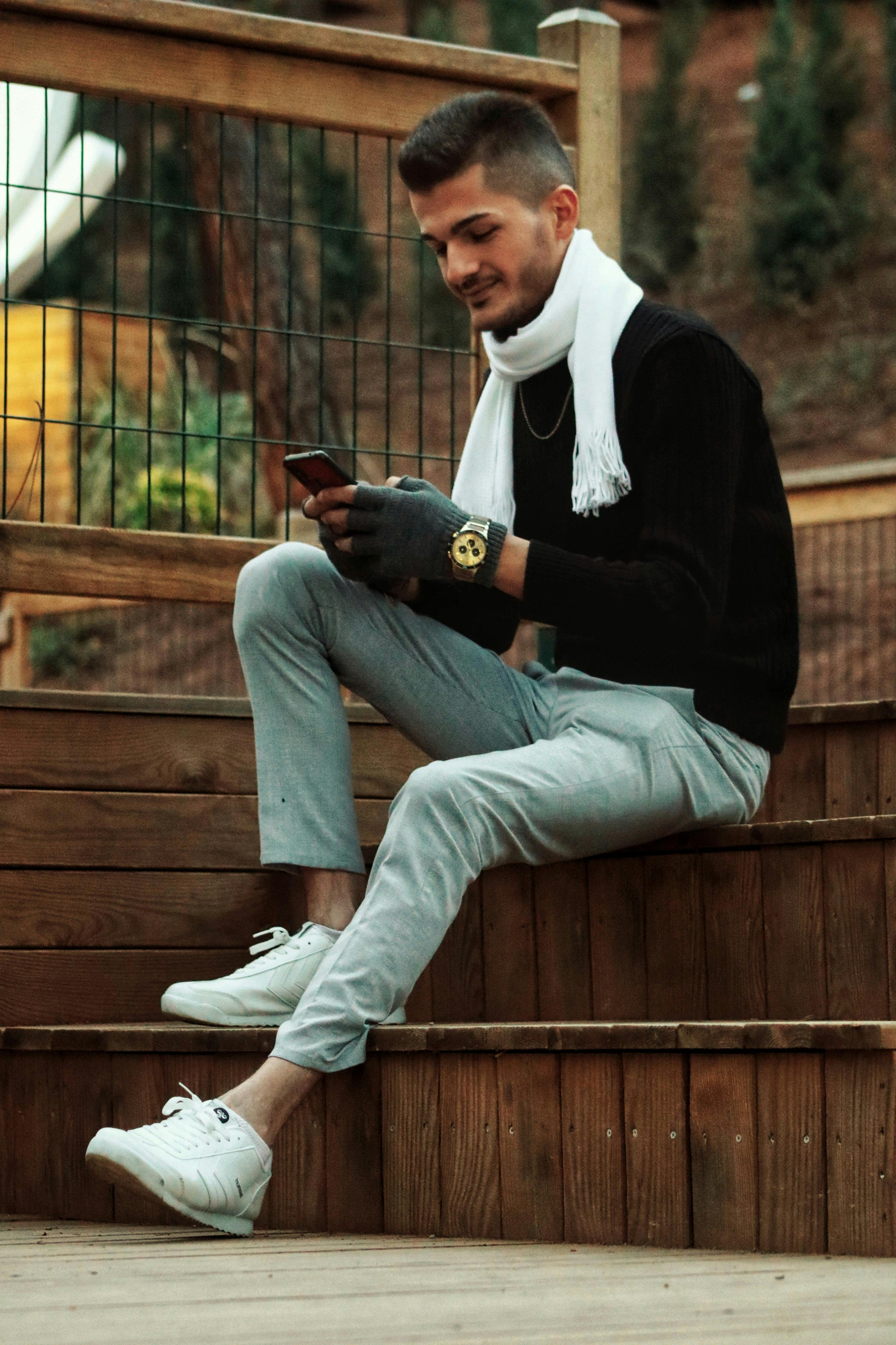 Toned Woman in Loose Pants Showing Diet Results · Free Stock Photo