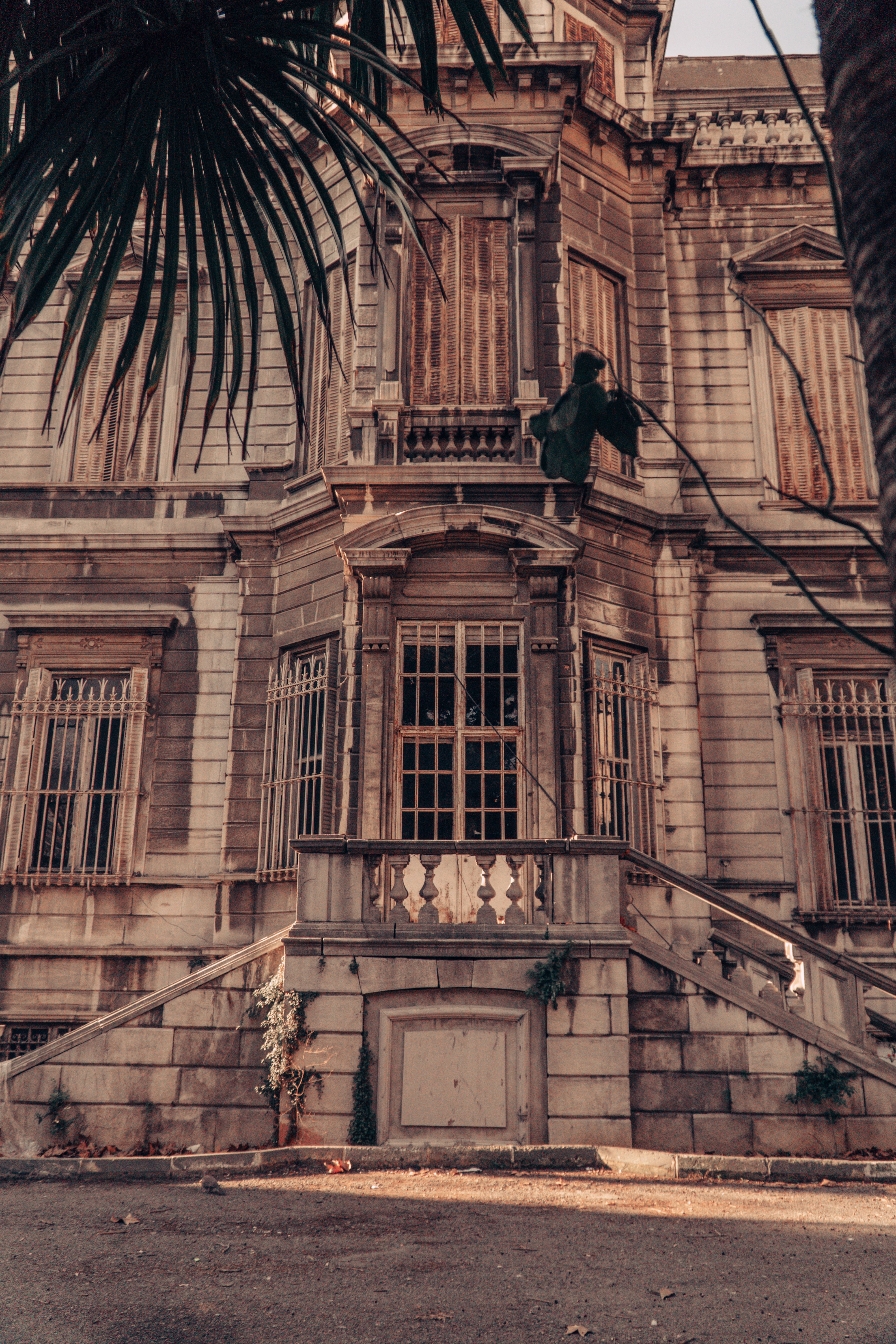 Bars on Windows in Building · Free Stock Photo