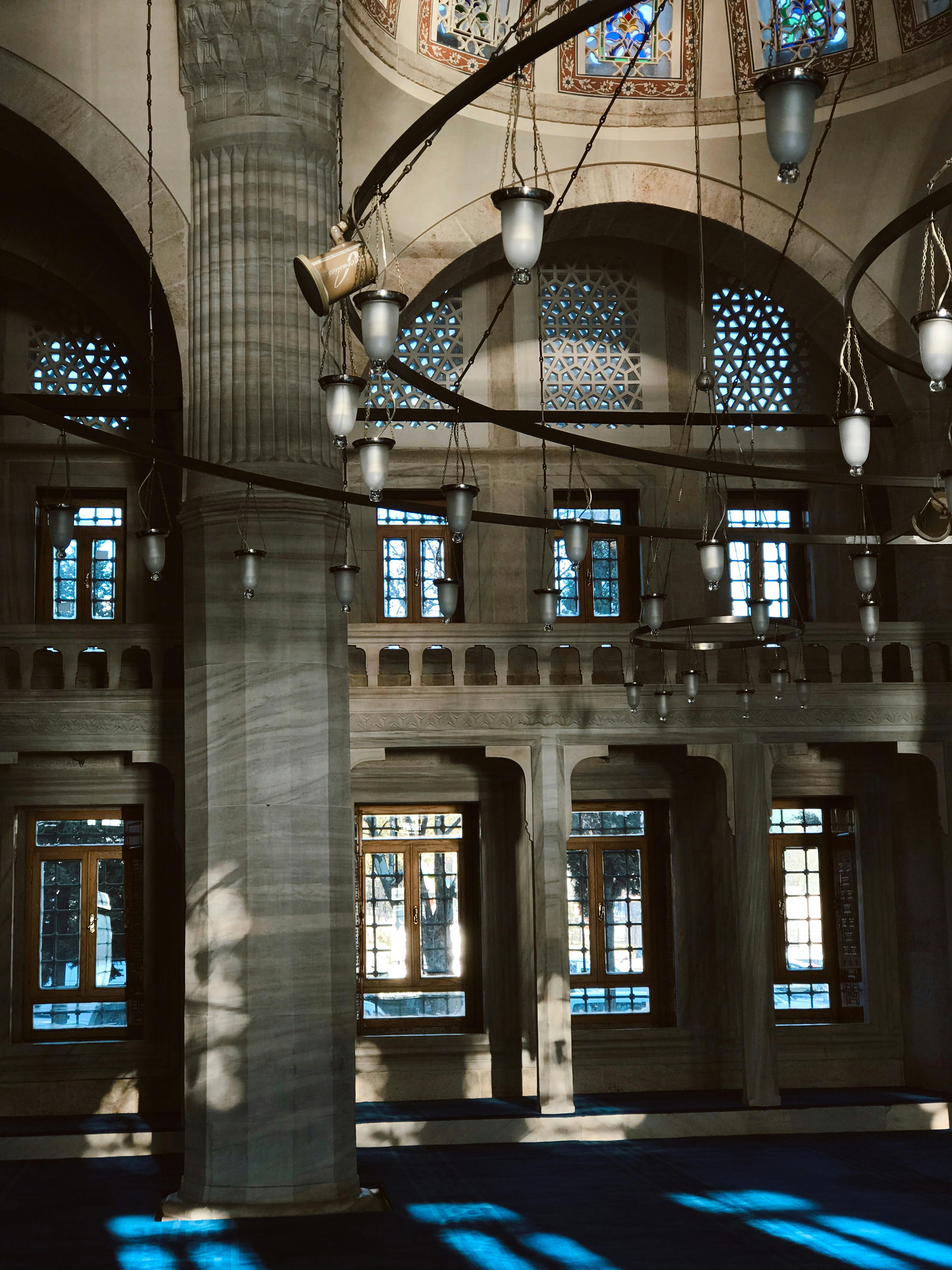Dark Interior of Museum · Free Stock Photo
