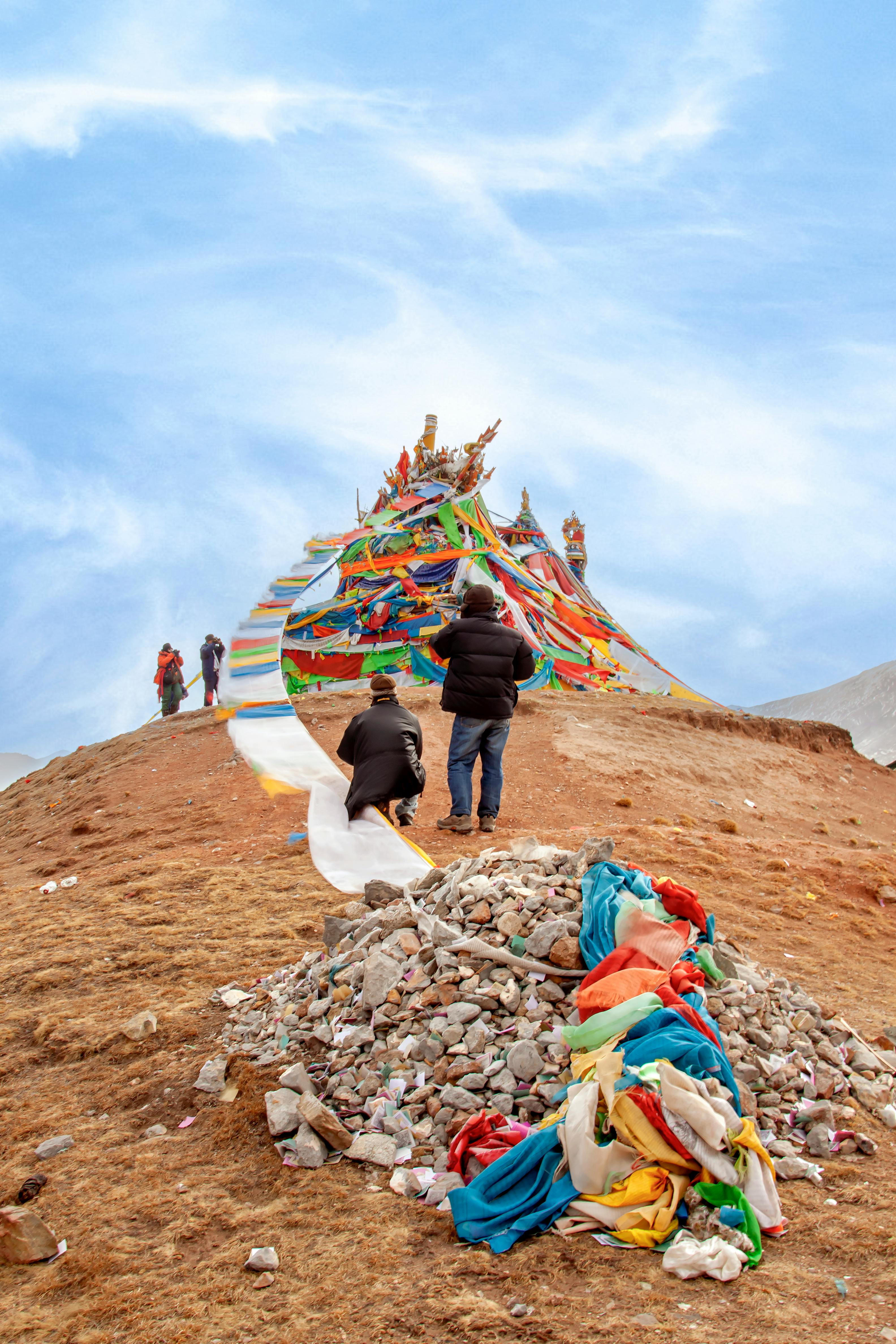 Prayer Flags in Himalayan Mountains · Free Stock Photo