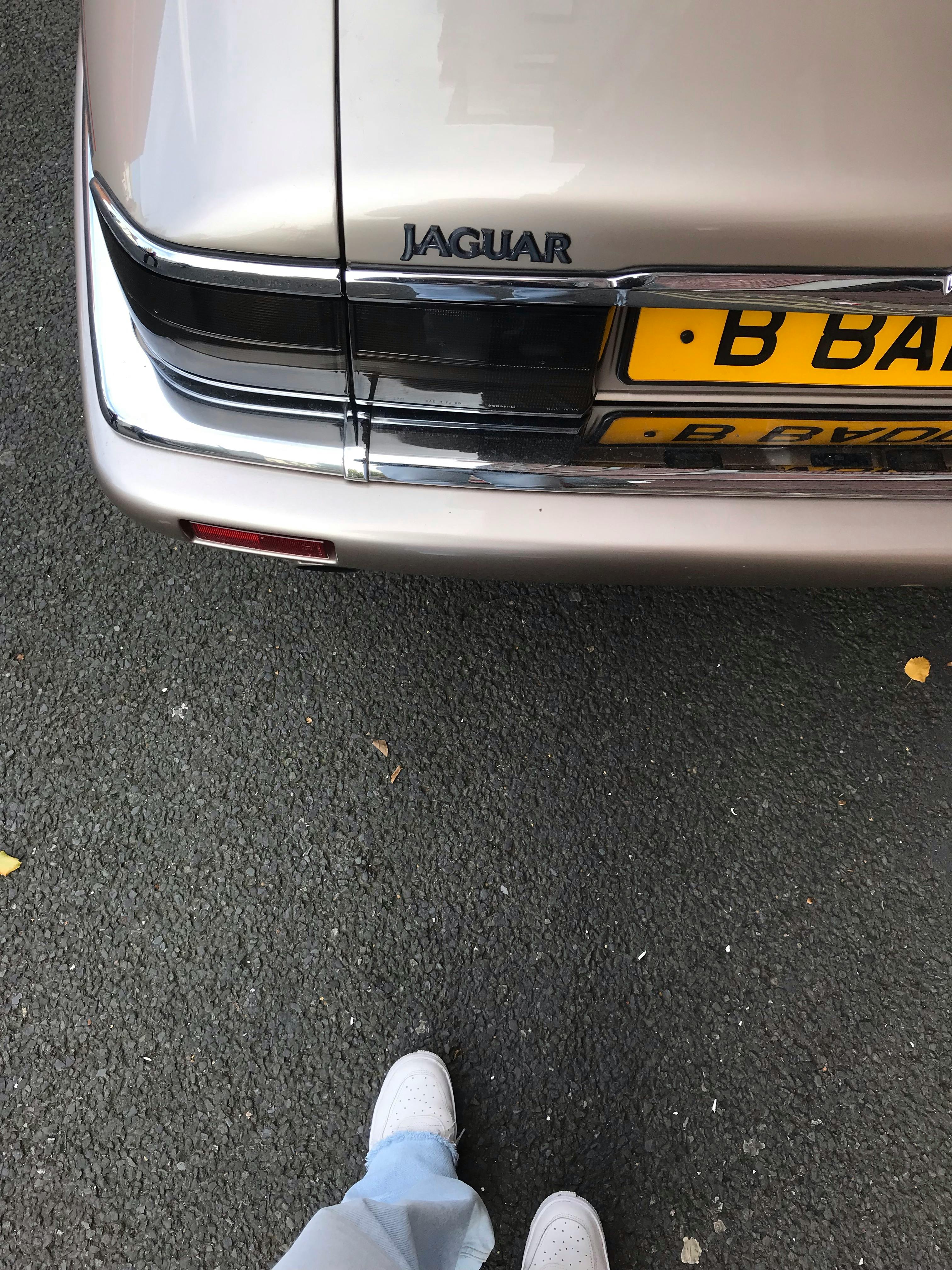 Rear of Jaguar Classic Car · Free Stock Photo