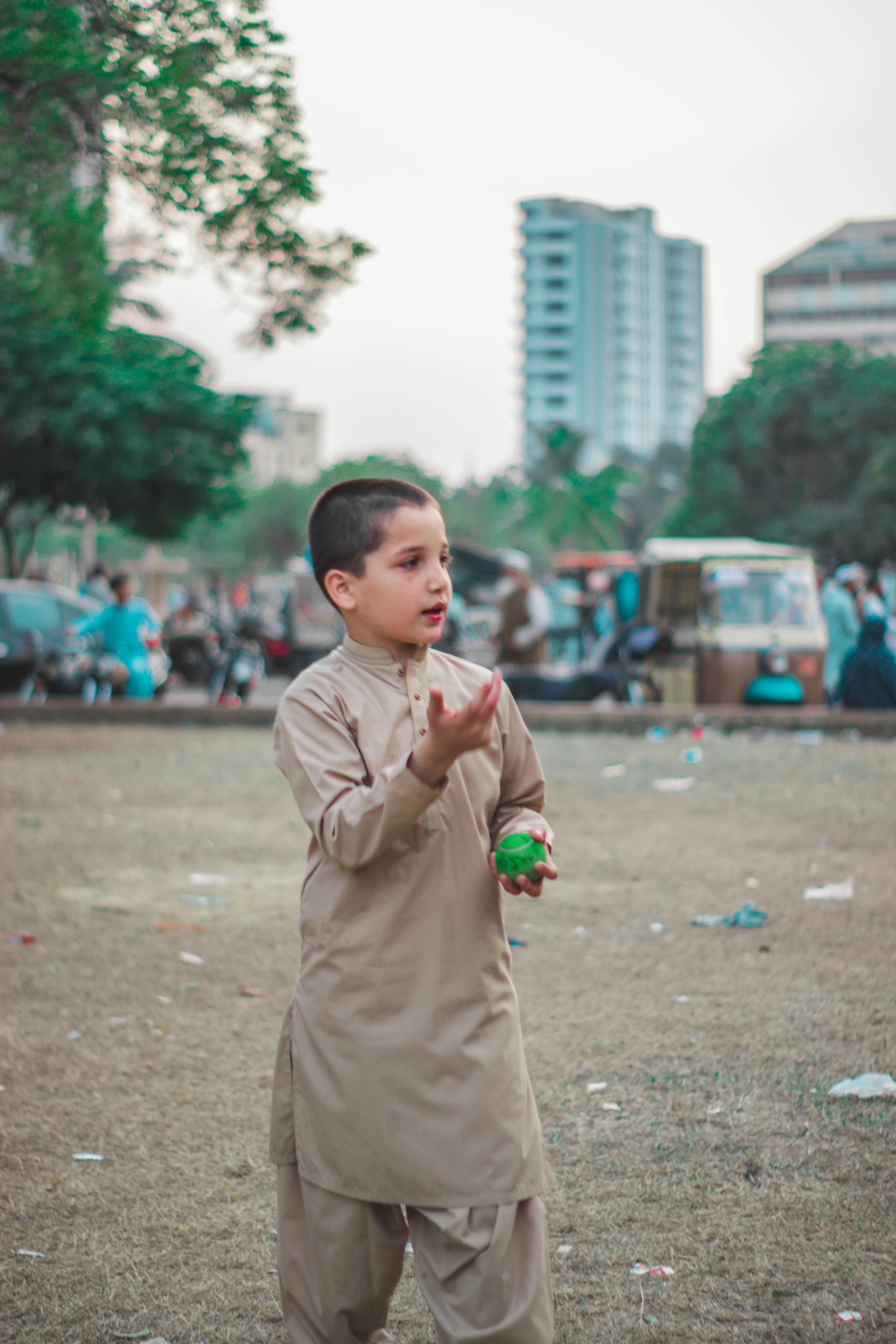 Boy in Traditional Clothing · Free Stock Photo