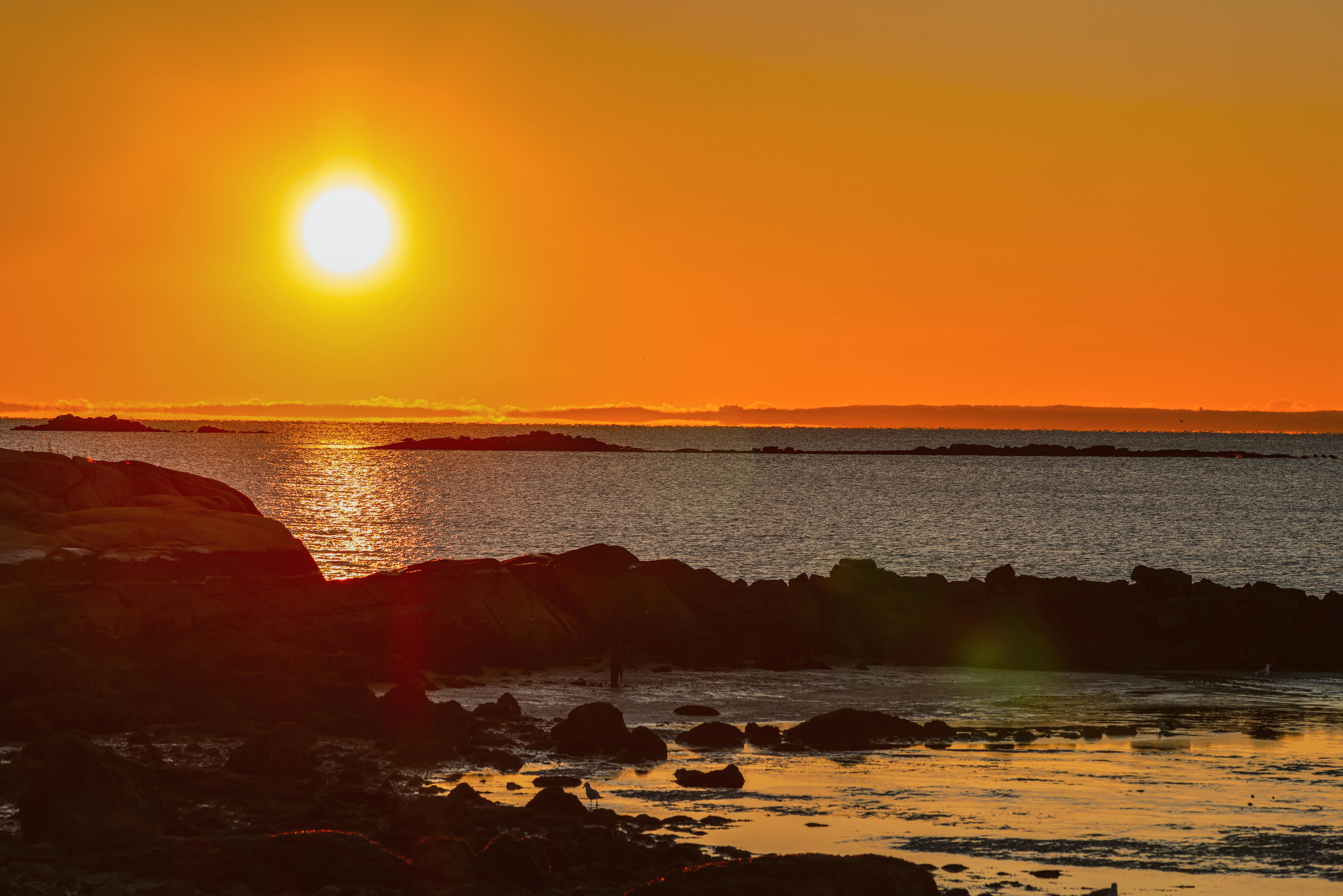Body Of Water During Sunset · Free Stock Photo