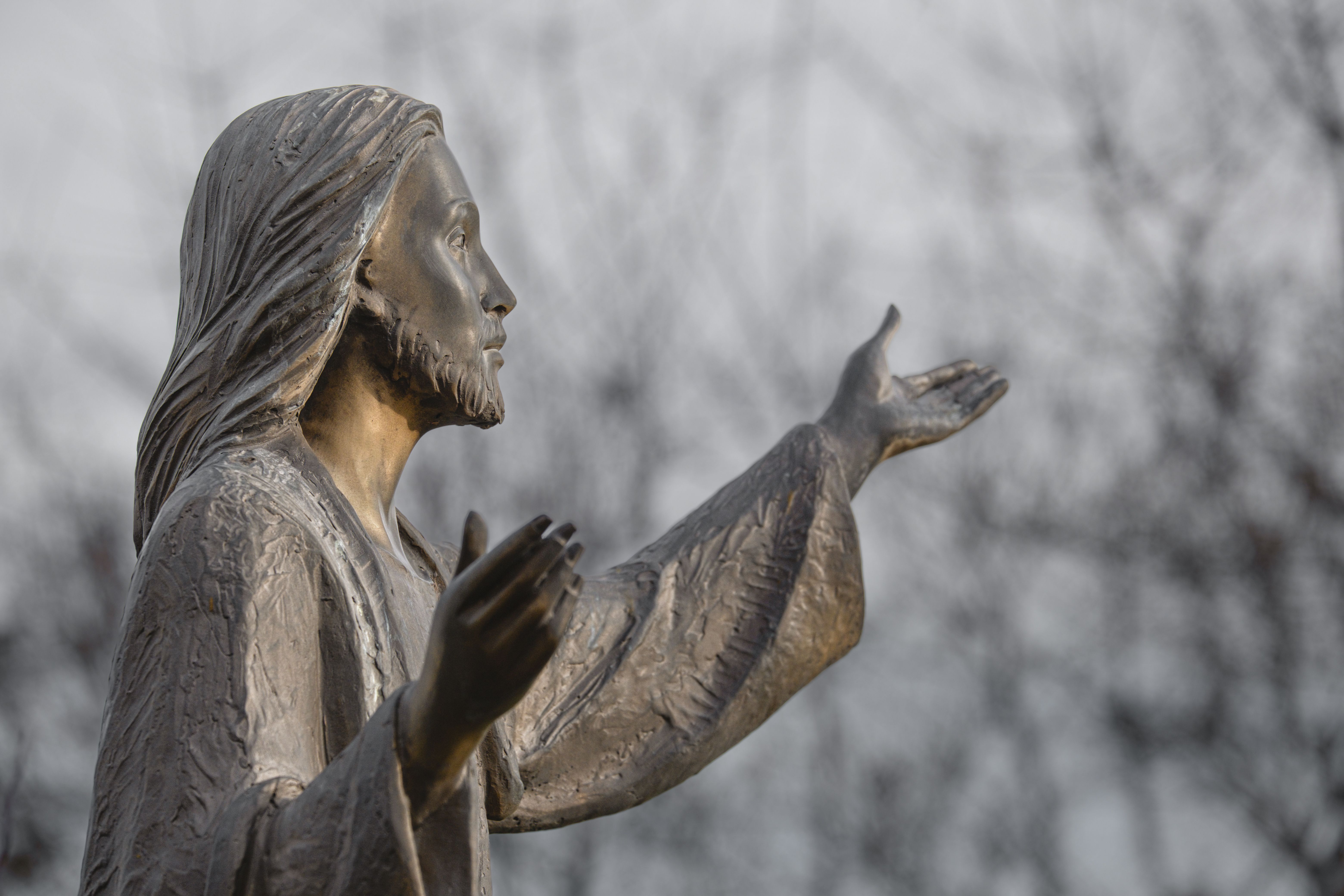 Religious Stone Sculpture · Free Stock Photo