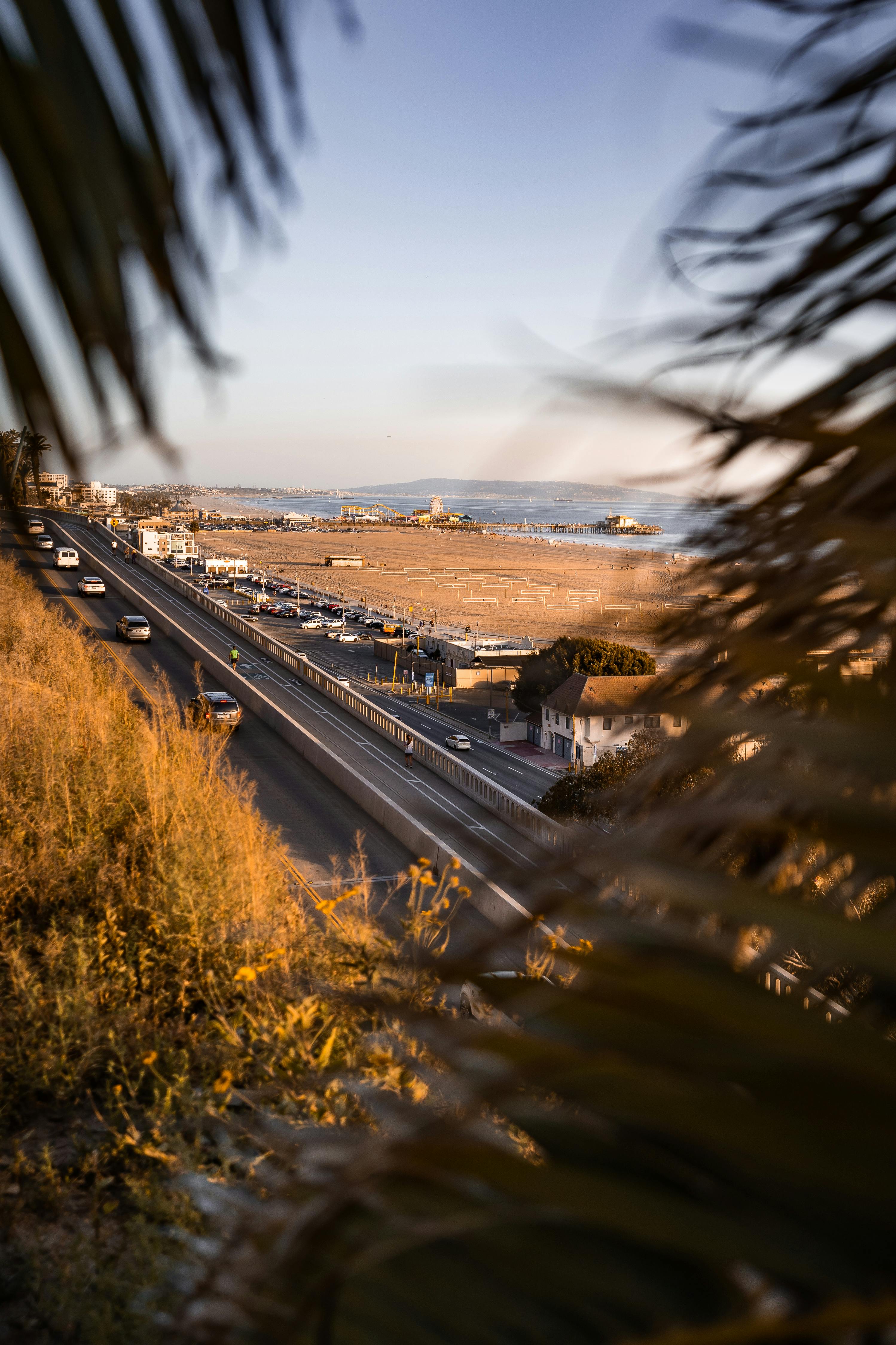Motor Vehicles on the Road · Free Stock Photo