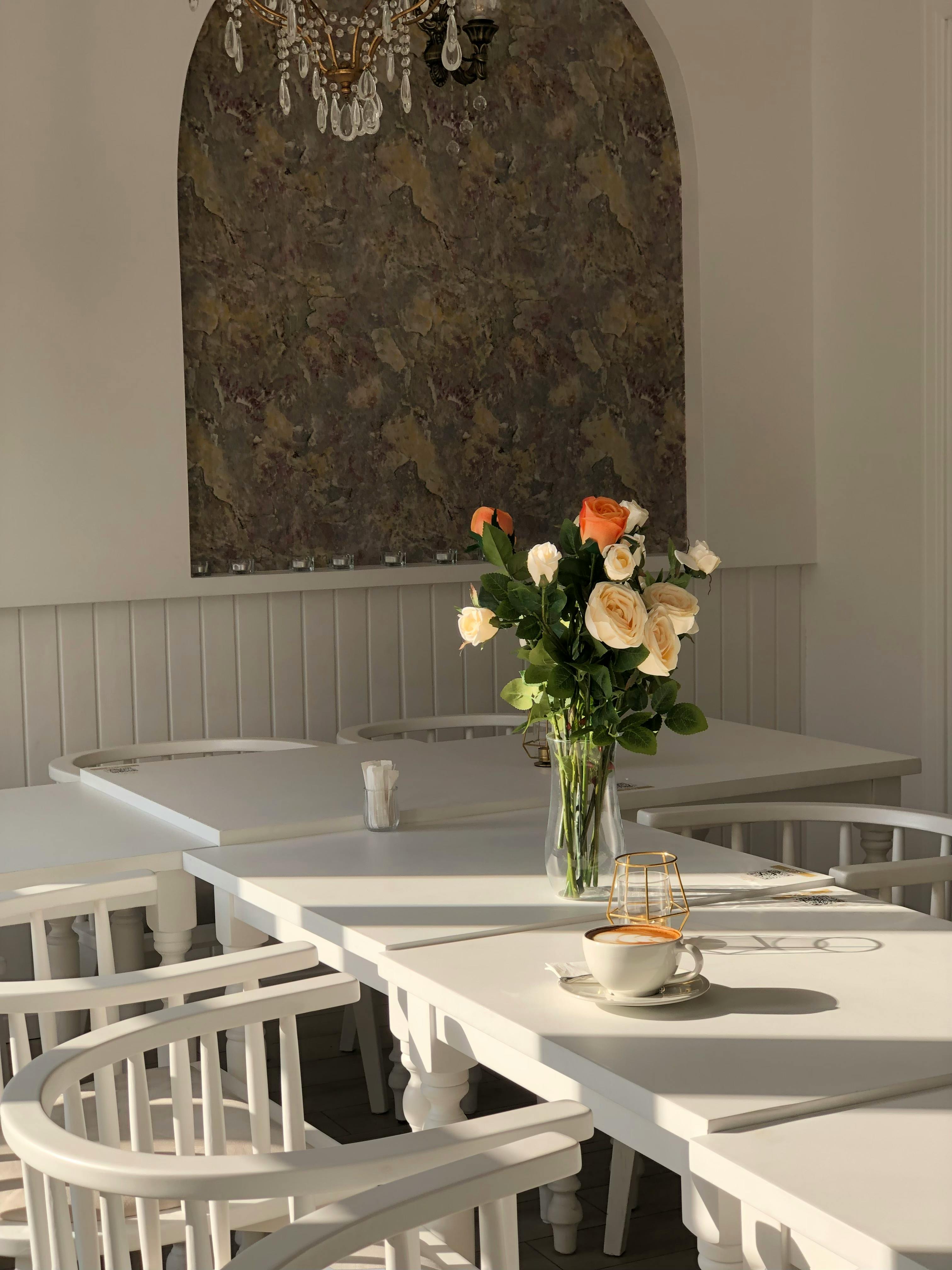 A Cup of Coffee on a Fancy Dinner Table · Free Stock Photo