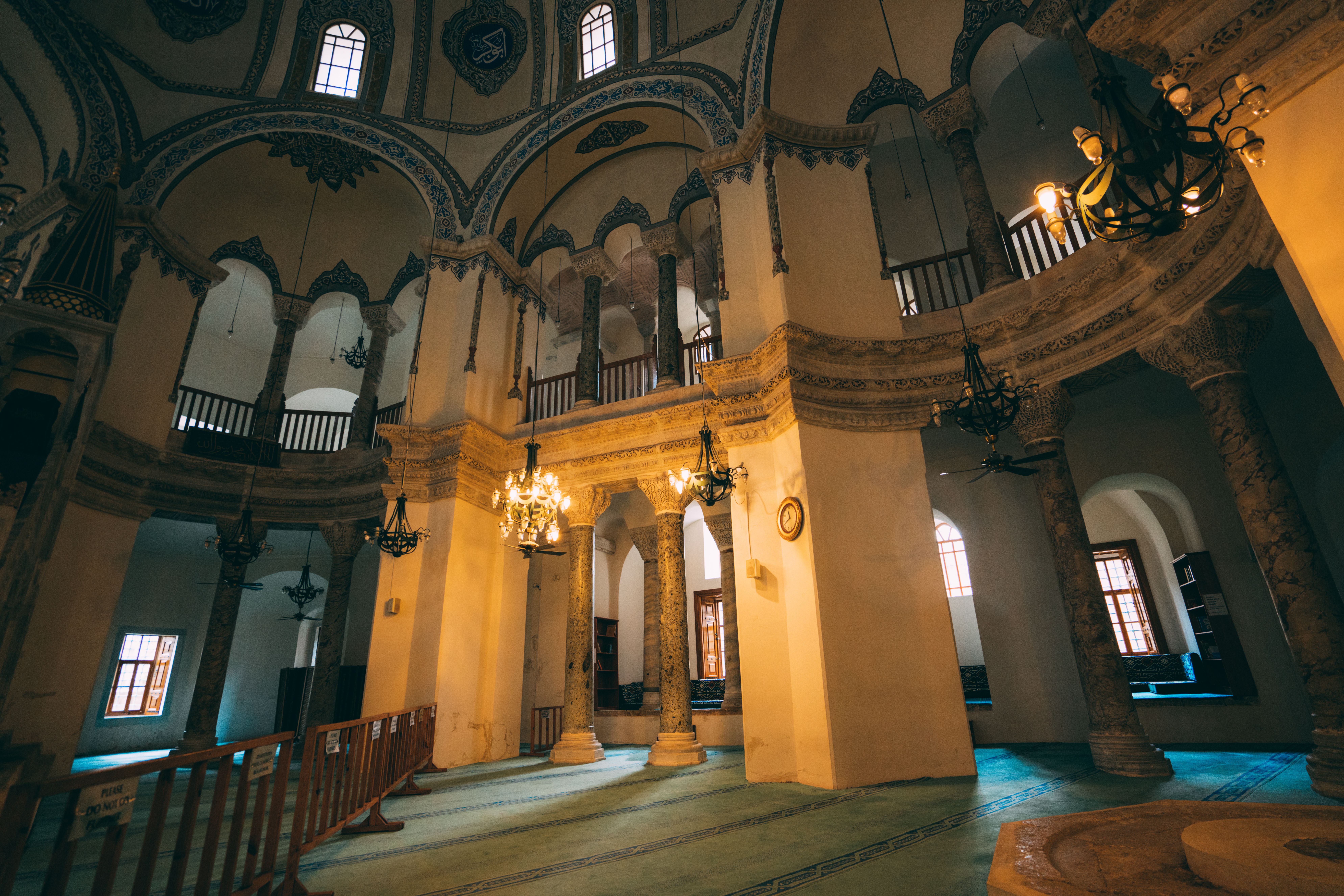 Illuminated Church Interior · Free Stock Photo