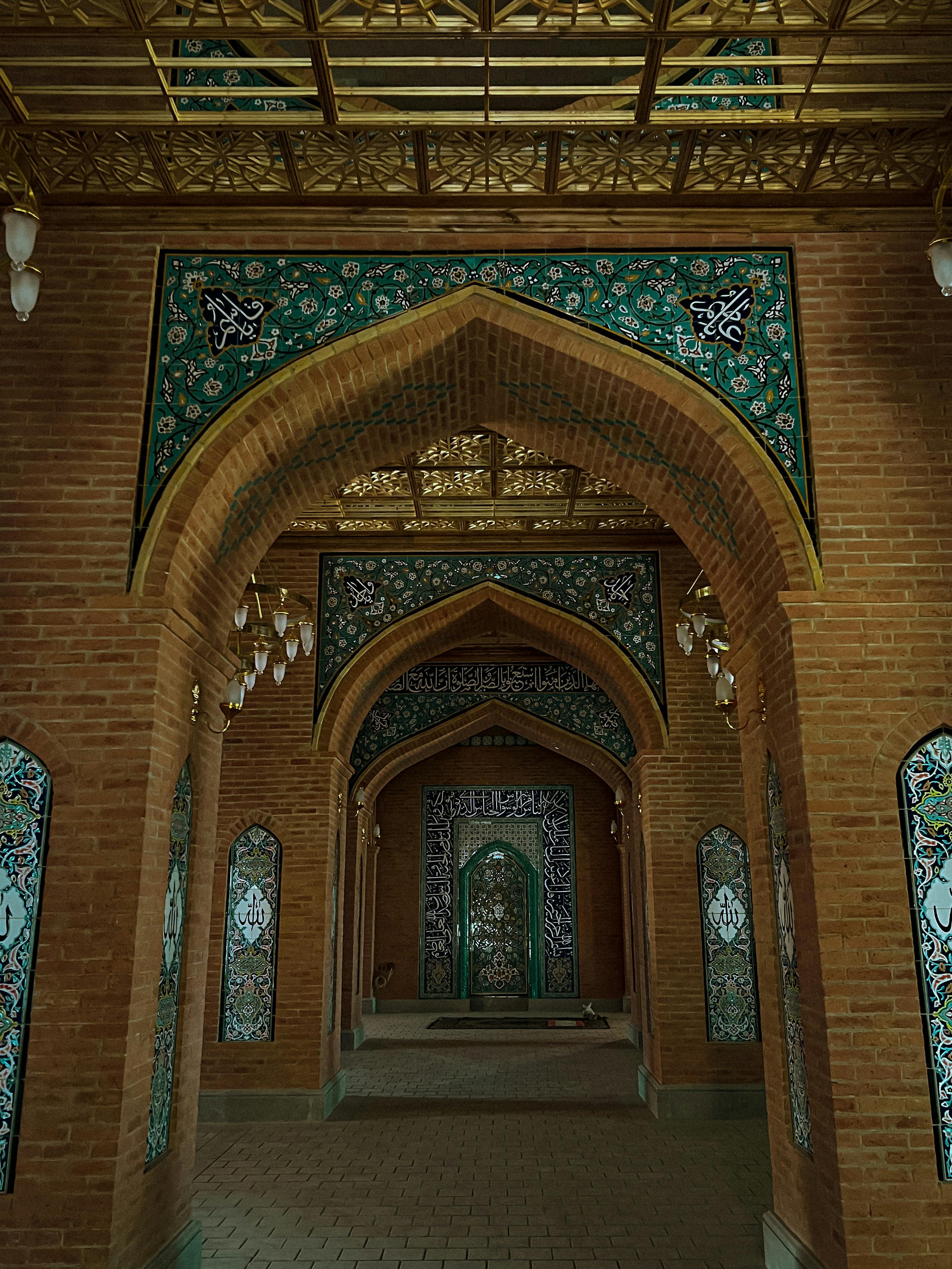 Muslim Man Walking in Traditional Mosque · Free Stock Photo