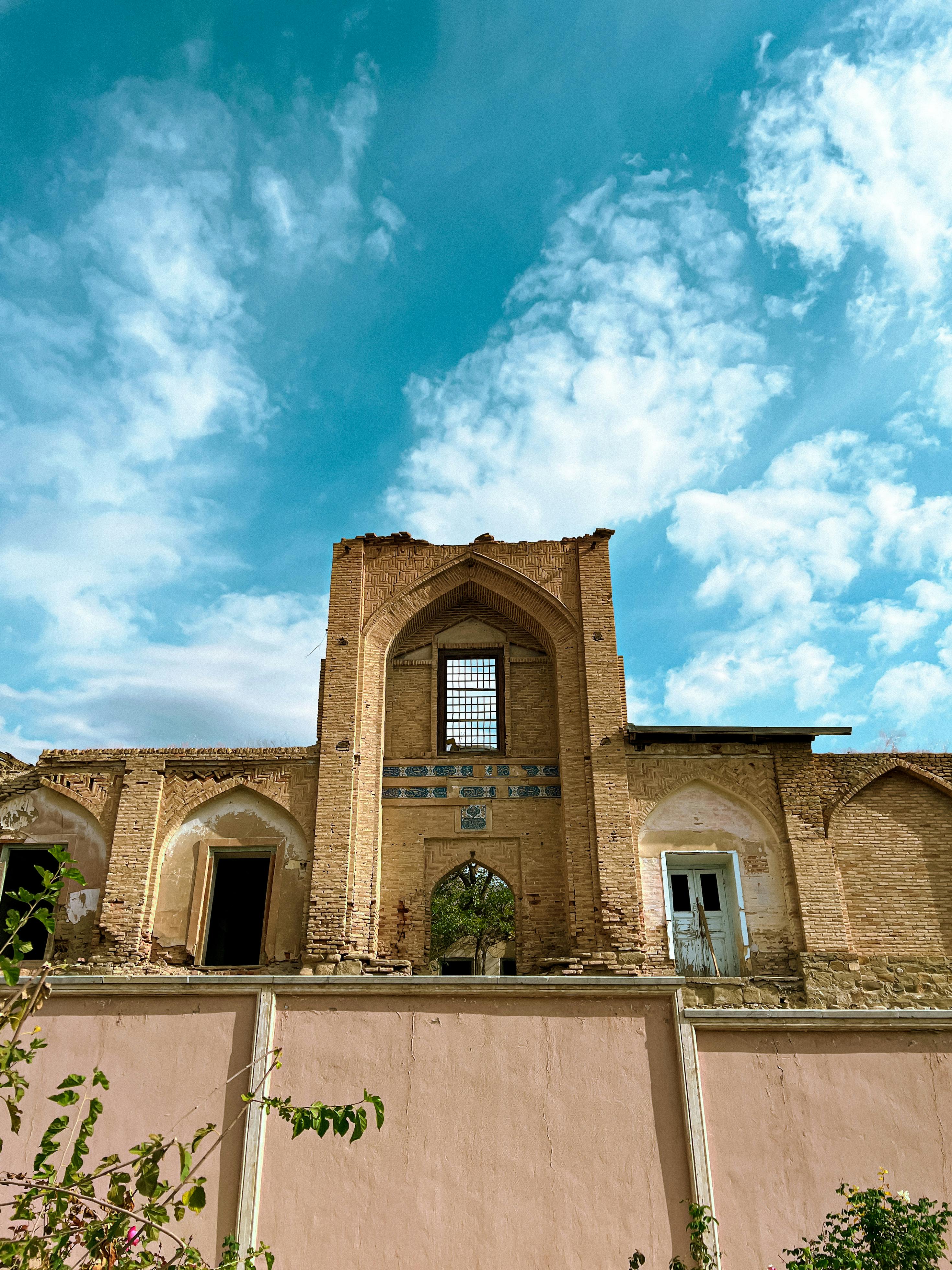 Old Traditional Stone Building against Blue Sky · Free Stock Photo